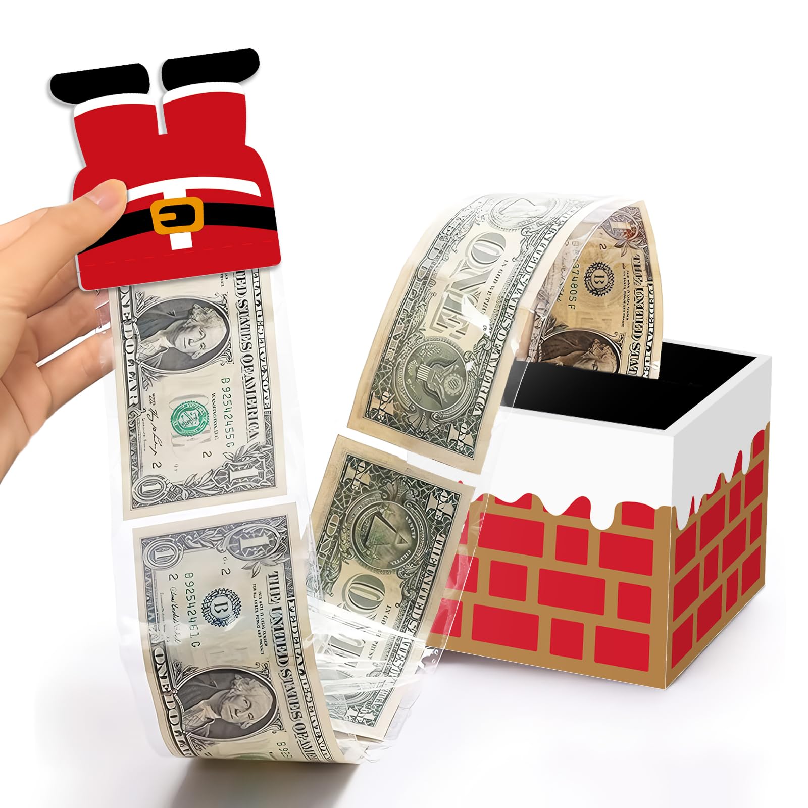 Amazon.com: Denylo pro Christmas Money Box for Cash Gift Pull Cartoon ...