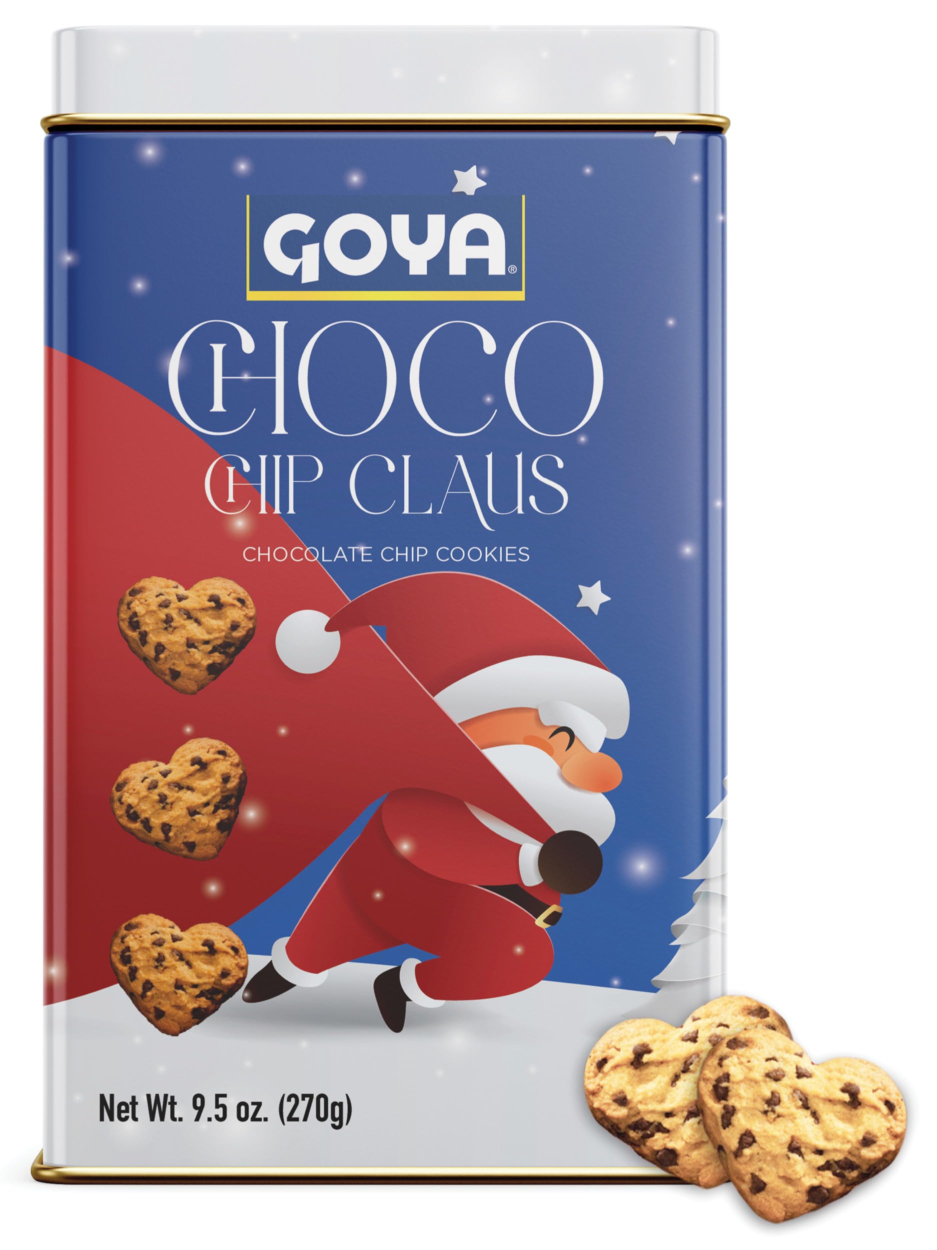 Amazon.com: Goya Christmas Cookie Gift Collection, Festive Chocolate ...
