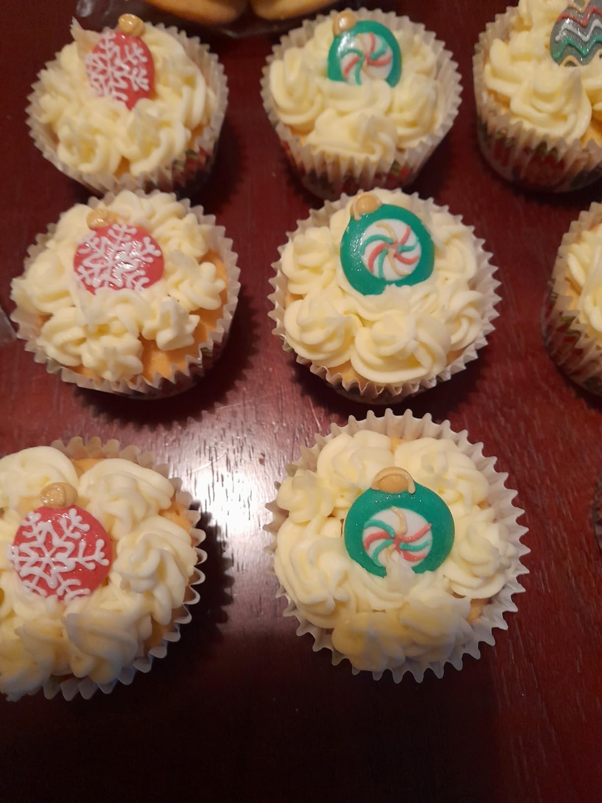 Culpitt Santa & Rudolph Sugar Pipings, Edible Royal Icing Decorations ...