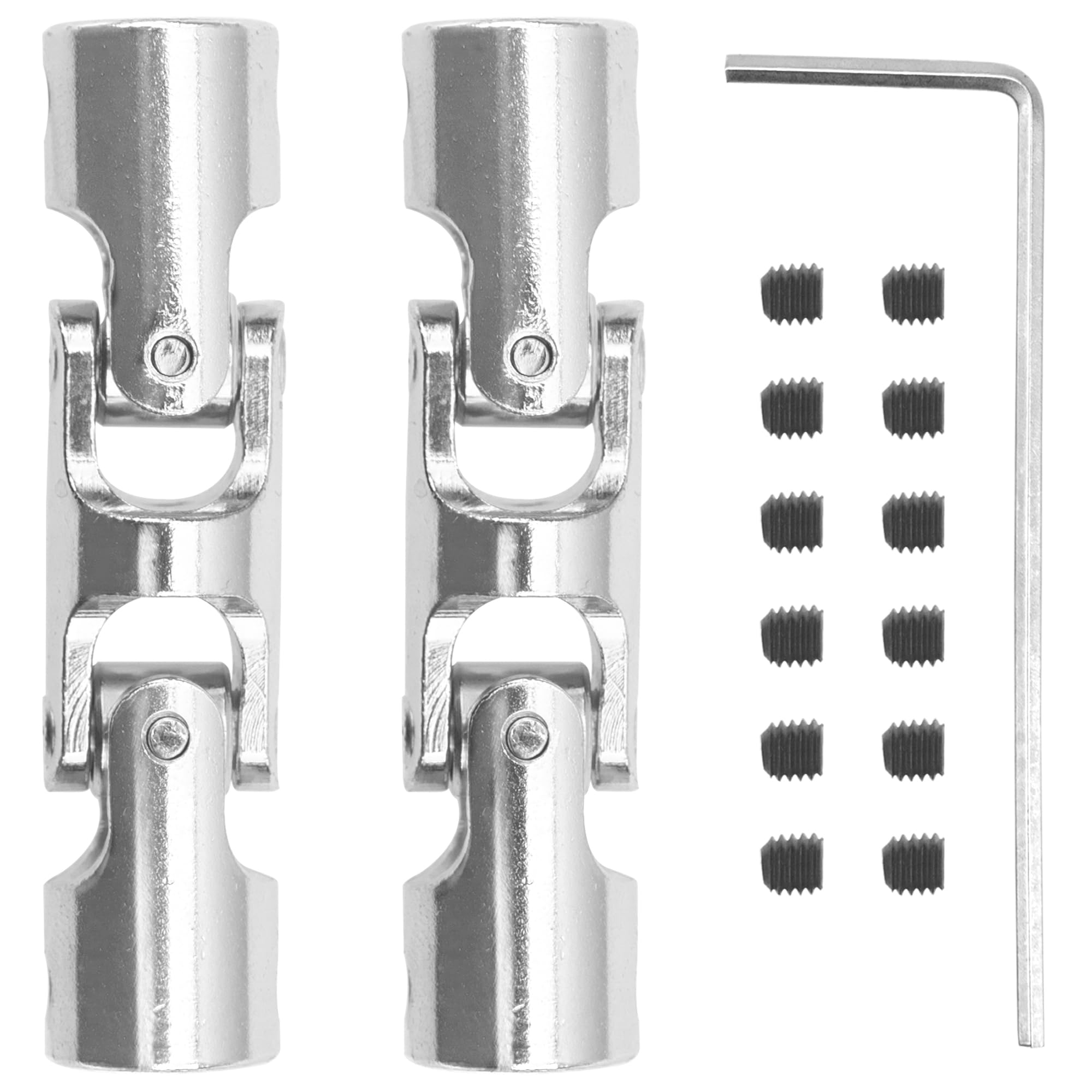 Snapklik.com : 2Pcs Vgoohobby 4mm/5mm/6mm RC Boat Shaft Coupler 3 ...