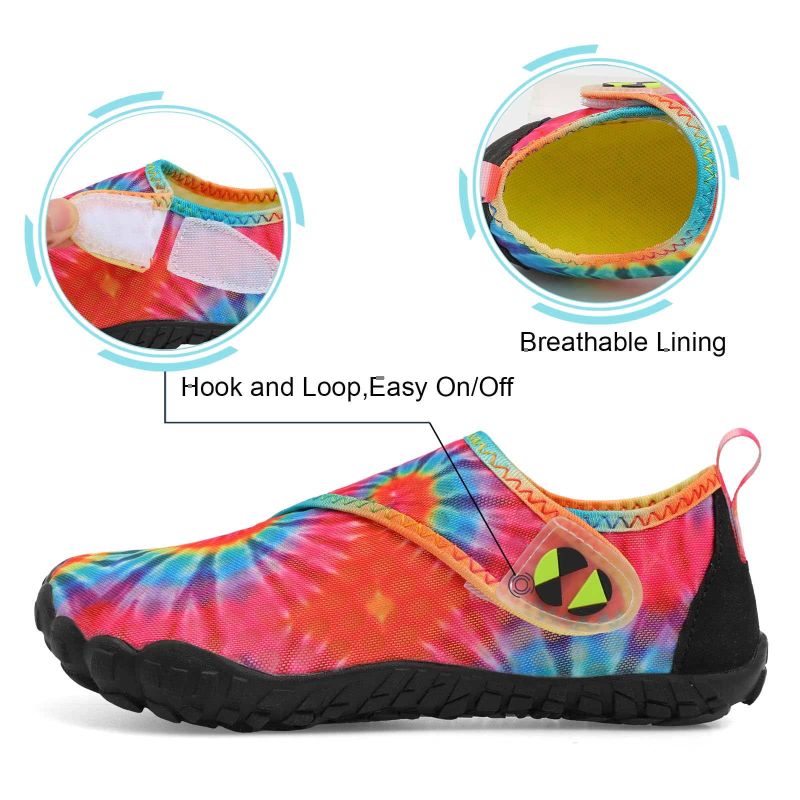 Snapklik.com : Kids Water Shoes Girls Boys Swim Beach Shoes Quick Dry ...