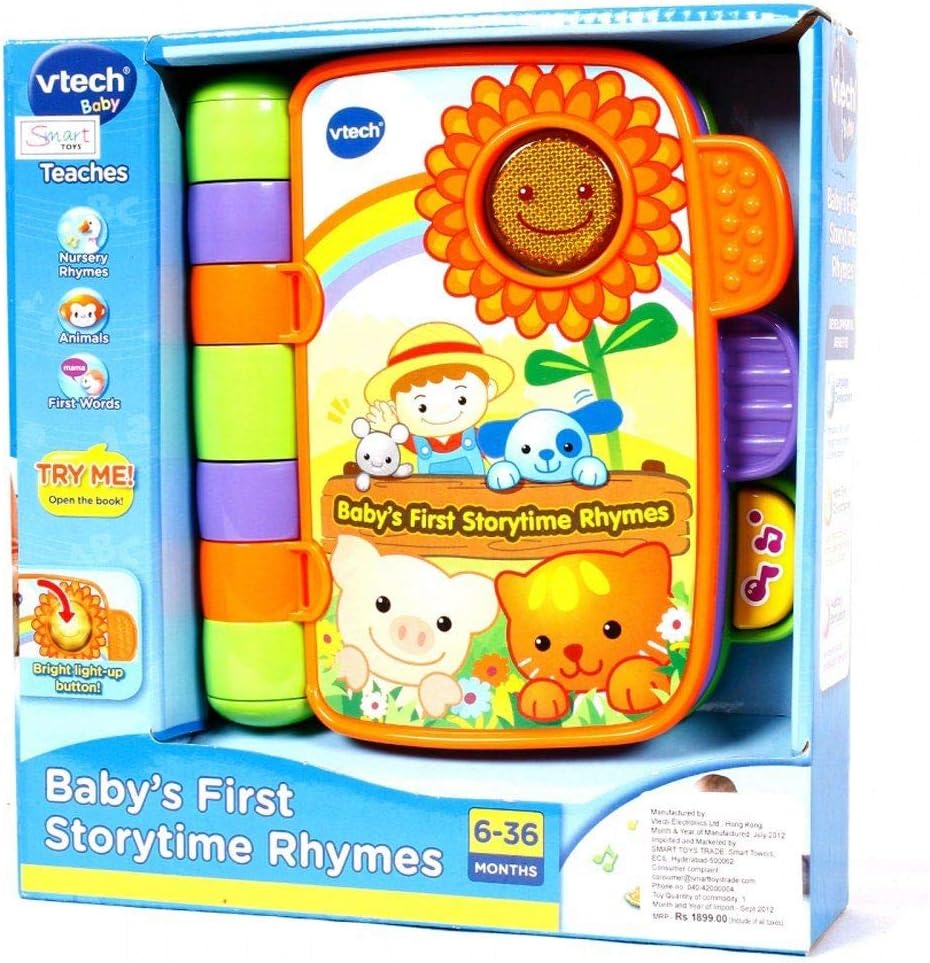 VTech Baby's 1st Storytime Rhymes : Amazon.co.uk: Toys & Games