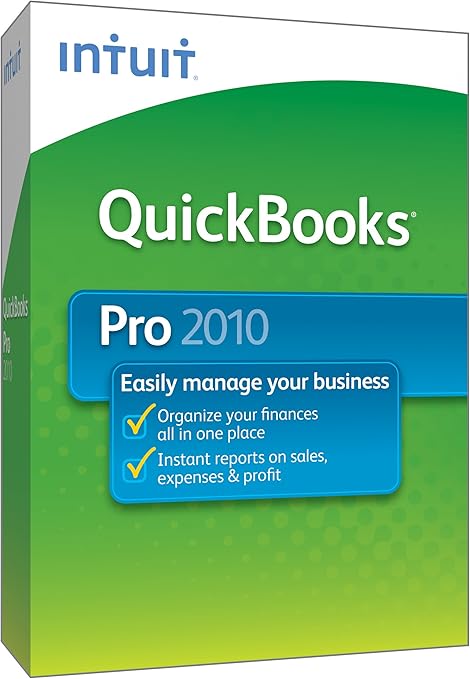 Amazon.com: QuickBooks Pro 2010 - Old Version