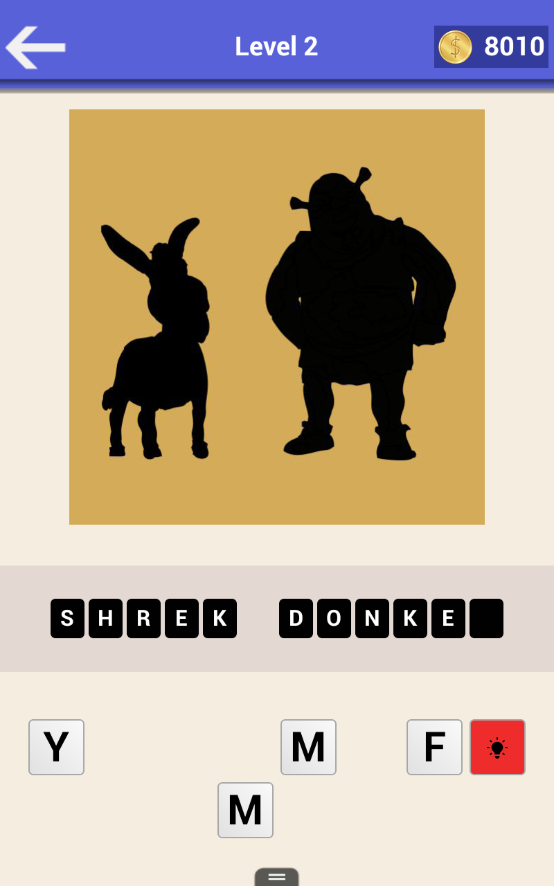 Guess the Cartoon Shadow Pairs Quiz - App on Amazon Appstore