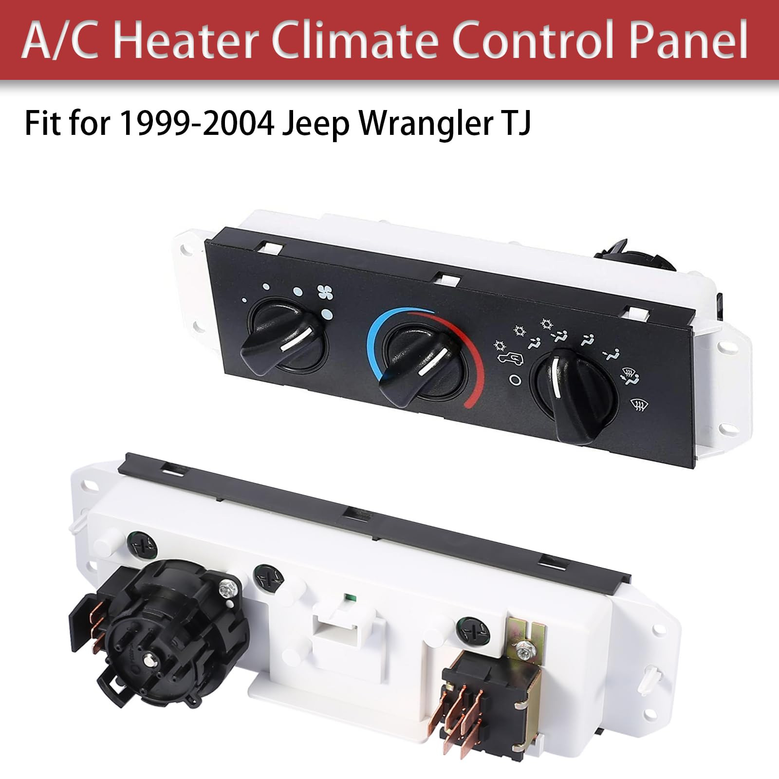Snapklik.com : HVAC A/C Heater Control Panel Module