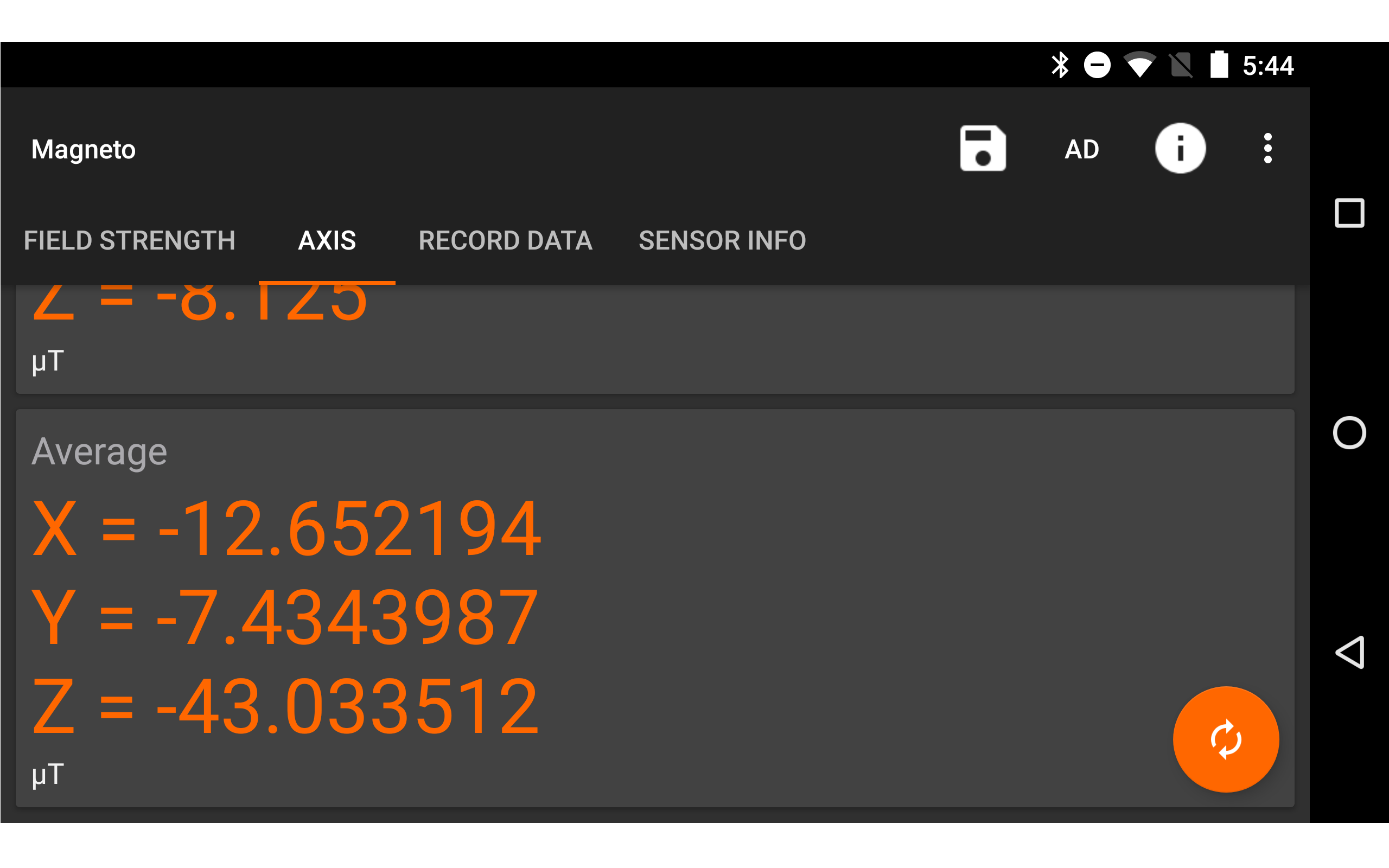 Magneto - Digital Magnetometer - App on Amazon Appstore