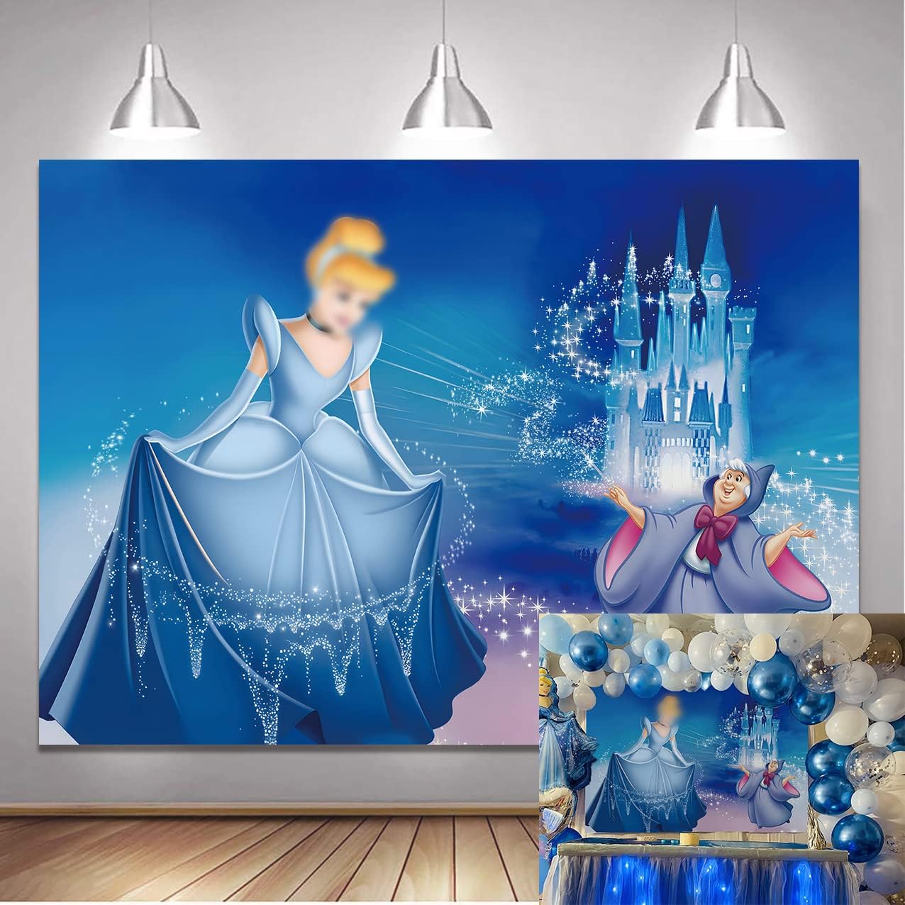 Princess Backdrop for Girls Birthday Party Decoration Princess Theme ...