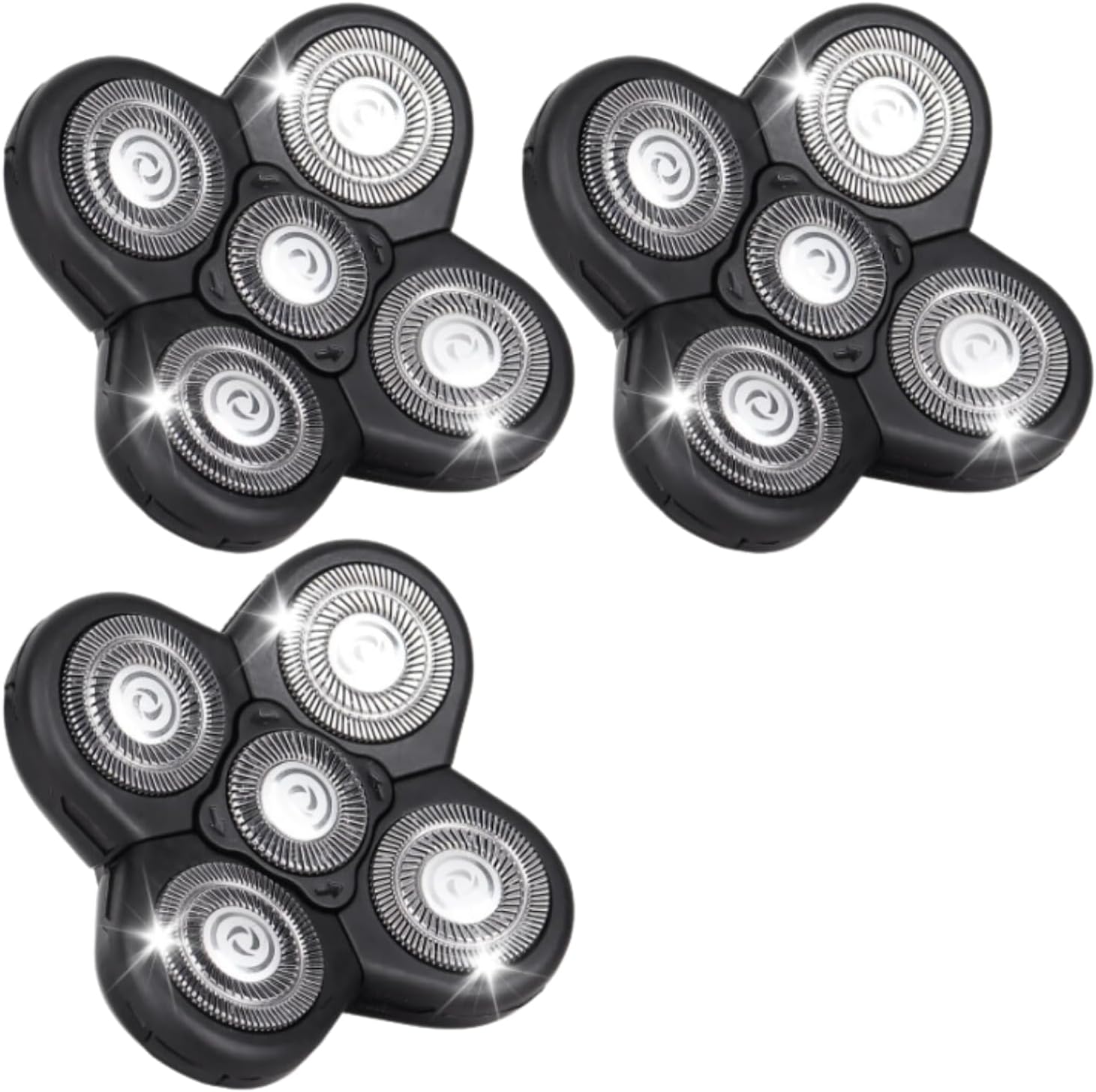 Amazon.com: NAWAVIEUS 3 PCS Head Shaver Replacement Blade Compatible ...