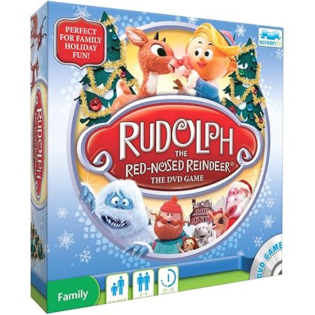 Rudolph The Red Nosed Reindeer Family Christmas DVD Game : Amazon.co.uk ...