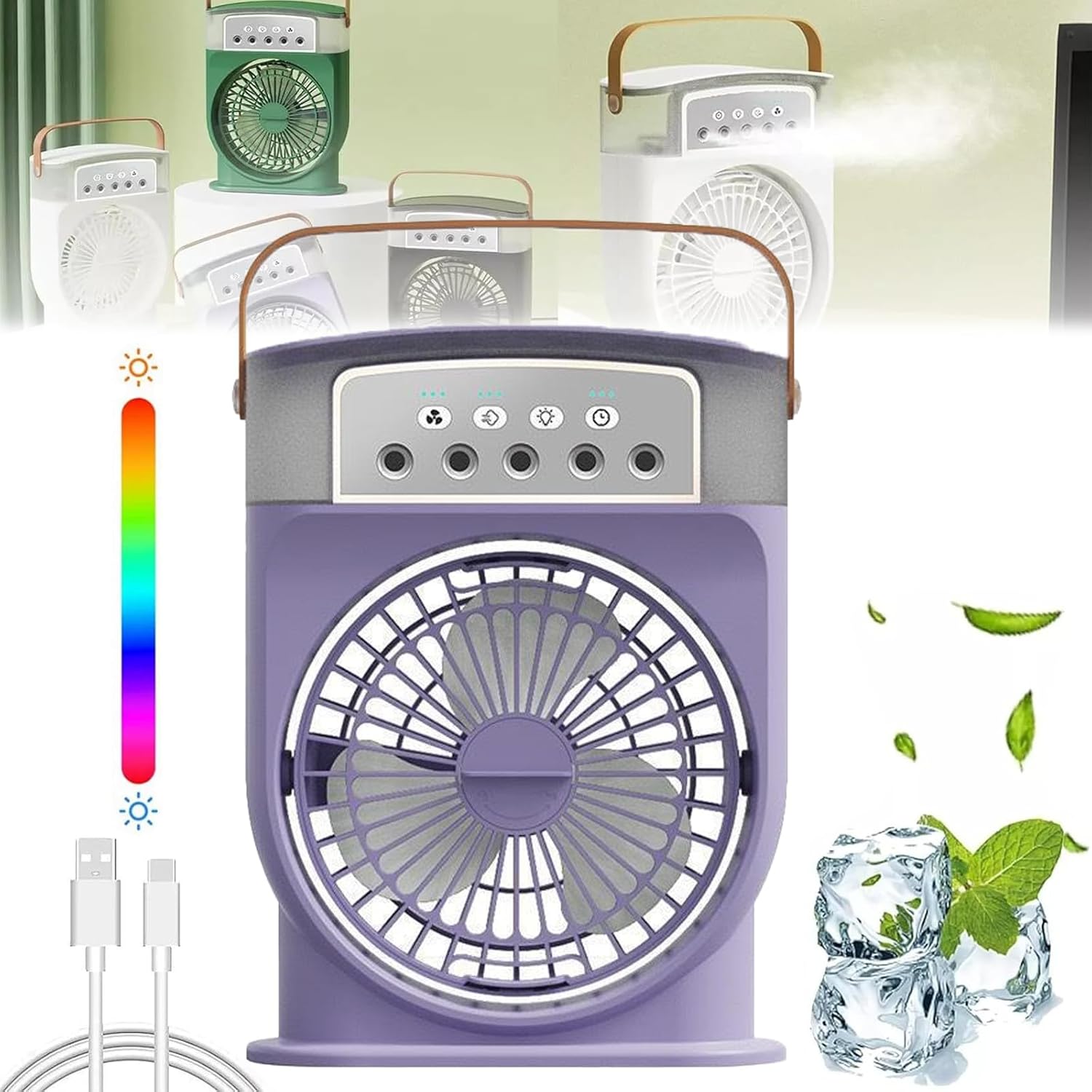 Amazon.com: Sitiour Protic Air Conditioner, Portable Air Conditioners ...