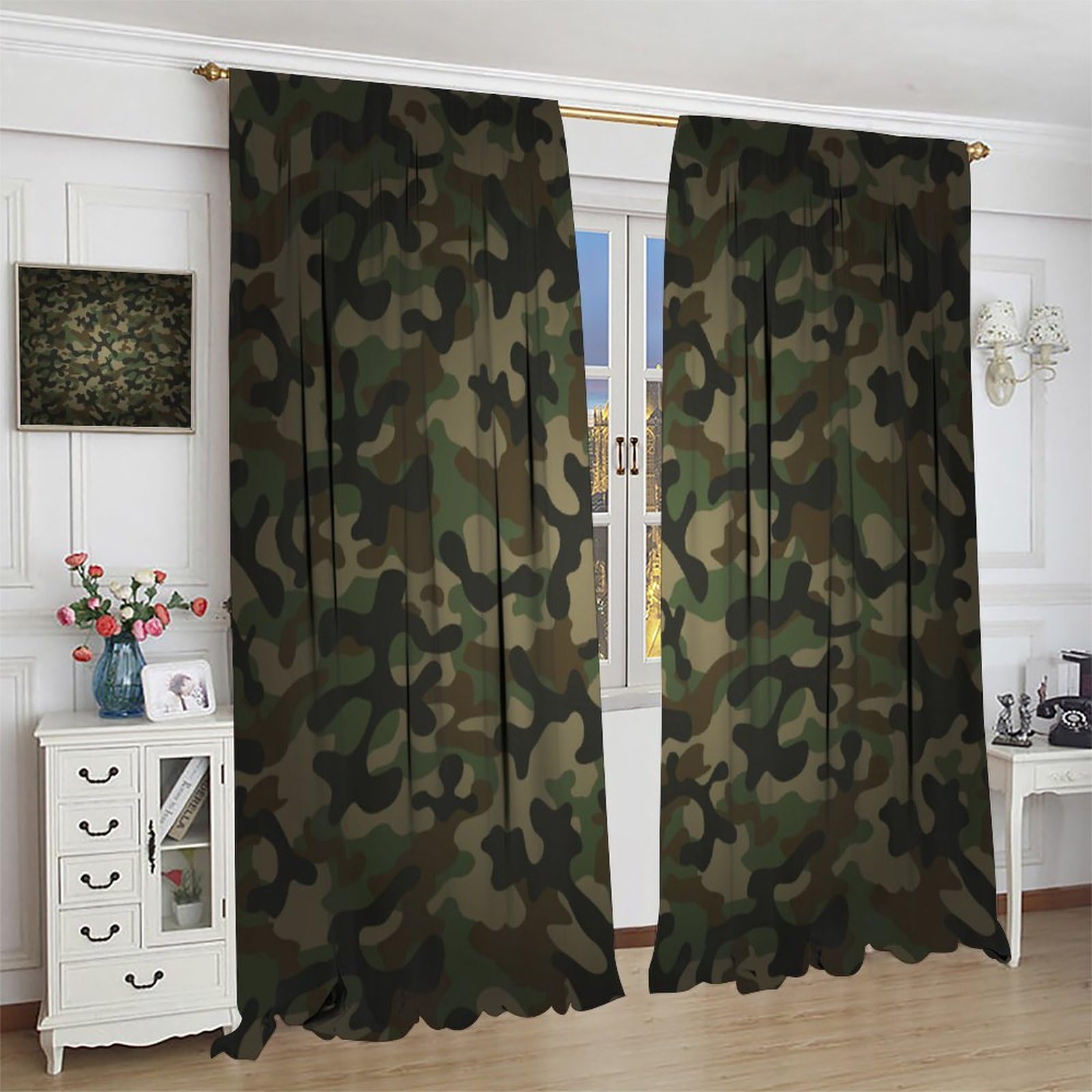 Camo Curtains Camo Curtains Etsy