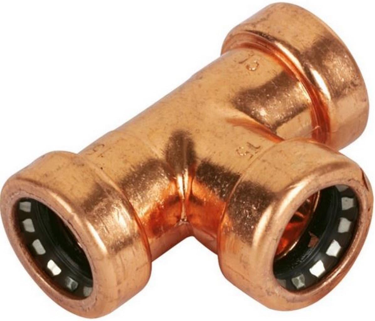 Pegler Yorkshire Tec Tectite Sprint Equal Tee 15mm : Amazon.co.uk: DIY ...