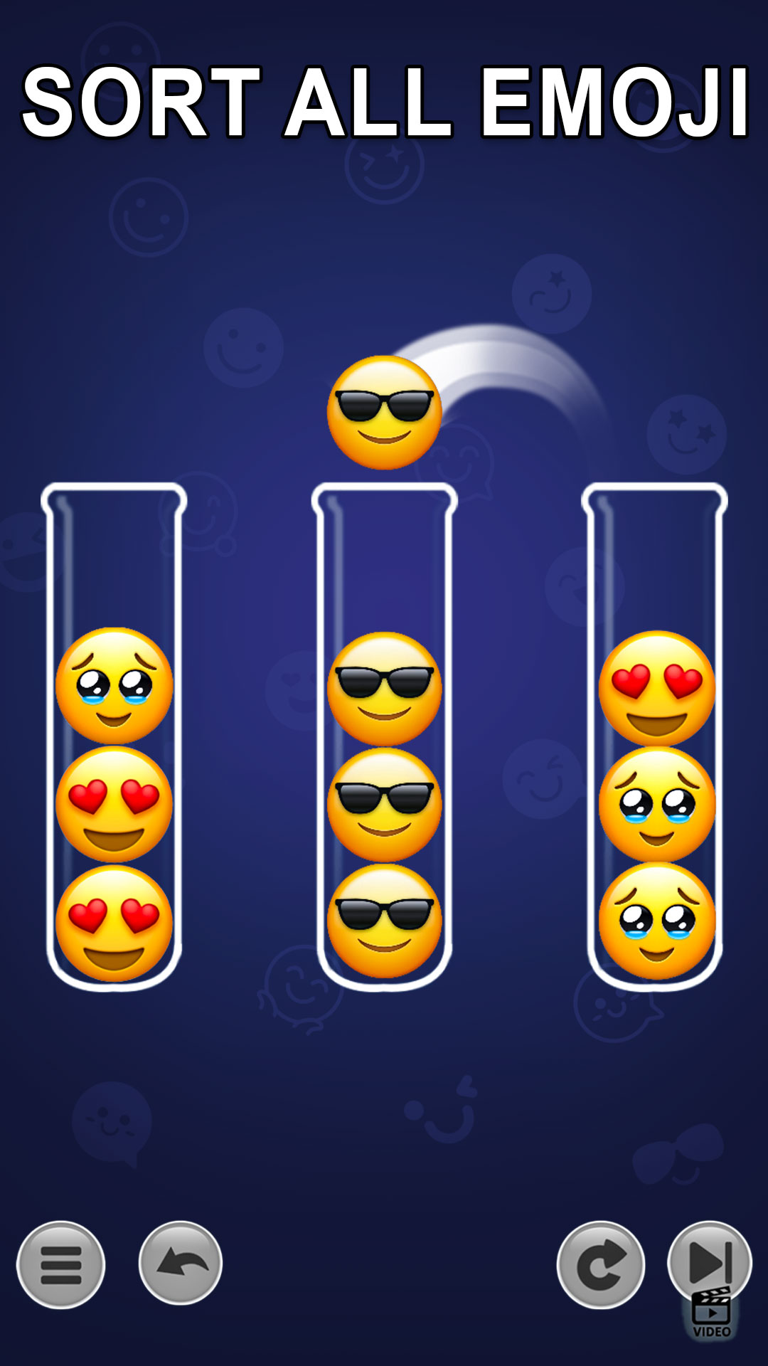 Emoji Sort! Emoji Color Sorting Puzzle 3D Game - App on Amazon Appstore