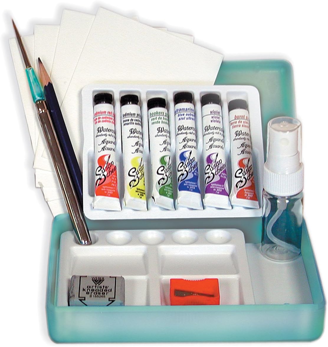 Amazon.com: Martin/F. Weber Susan Scheewe Travel Watercolor Set
