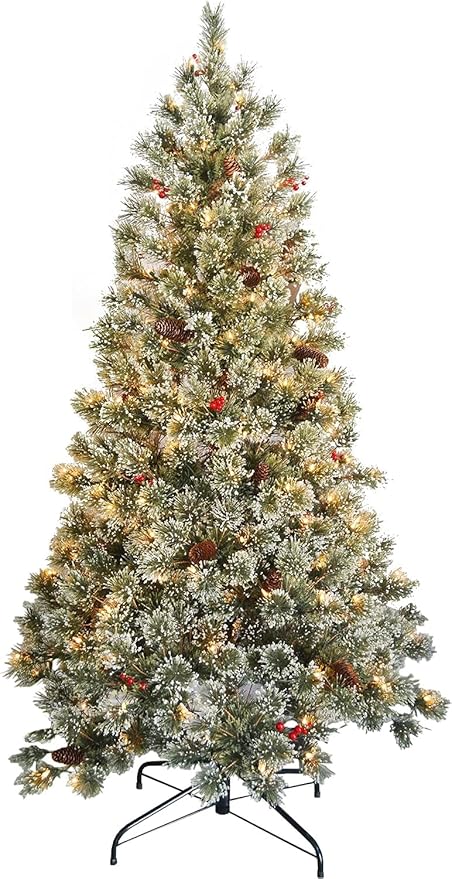 Amazon.com: National Tree 6 Foot Crystal Cashmere Tree : Home & Kitchen