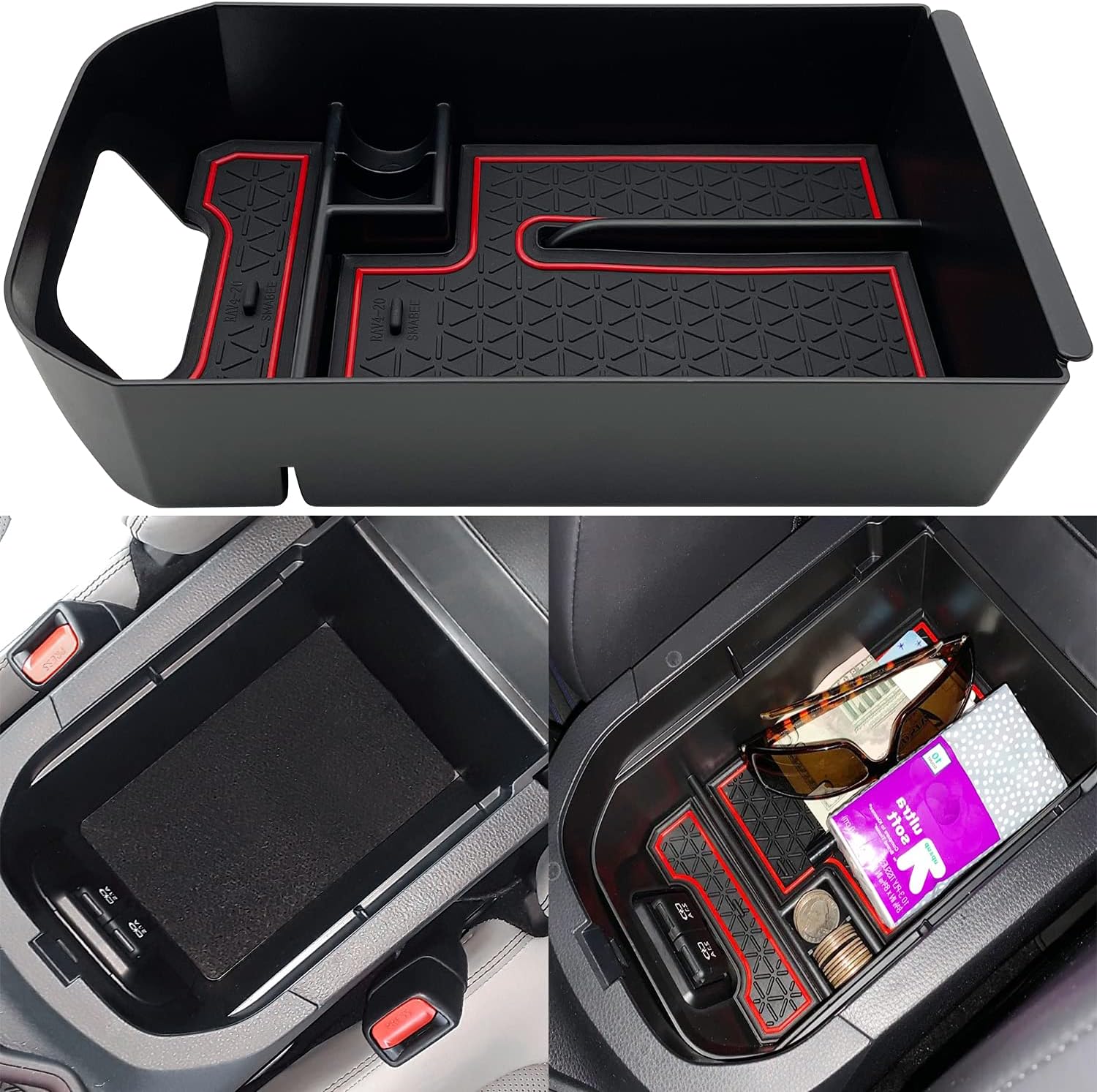 JOJOMARK Compatible with Toyota RAV4 Accessories Center Console ...