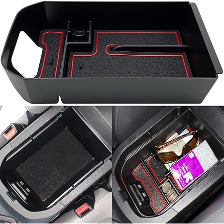 Amazon.com: D-Lumina RAV4 Center Console Tray Organizer Compatible with ...