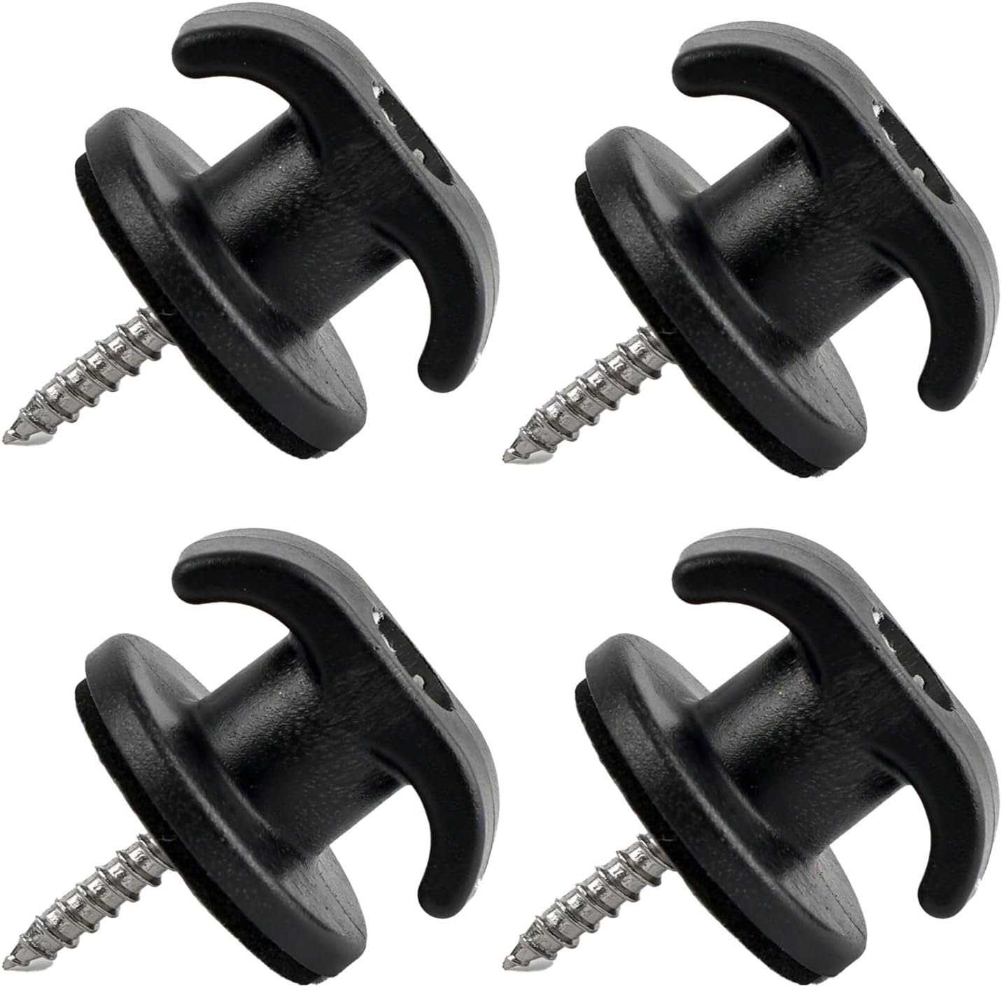 Amazon.com: 4PCS Car Cargo Net Hooks, Tie Down Hanging Fastener, Cargo ...