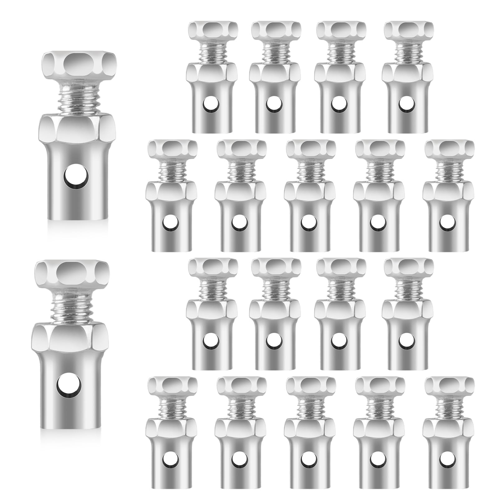 Amazon.com: 20 Pack 1/8" Universal Throttle Cable Ends Stop Throttle ...