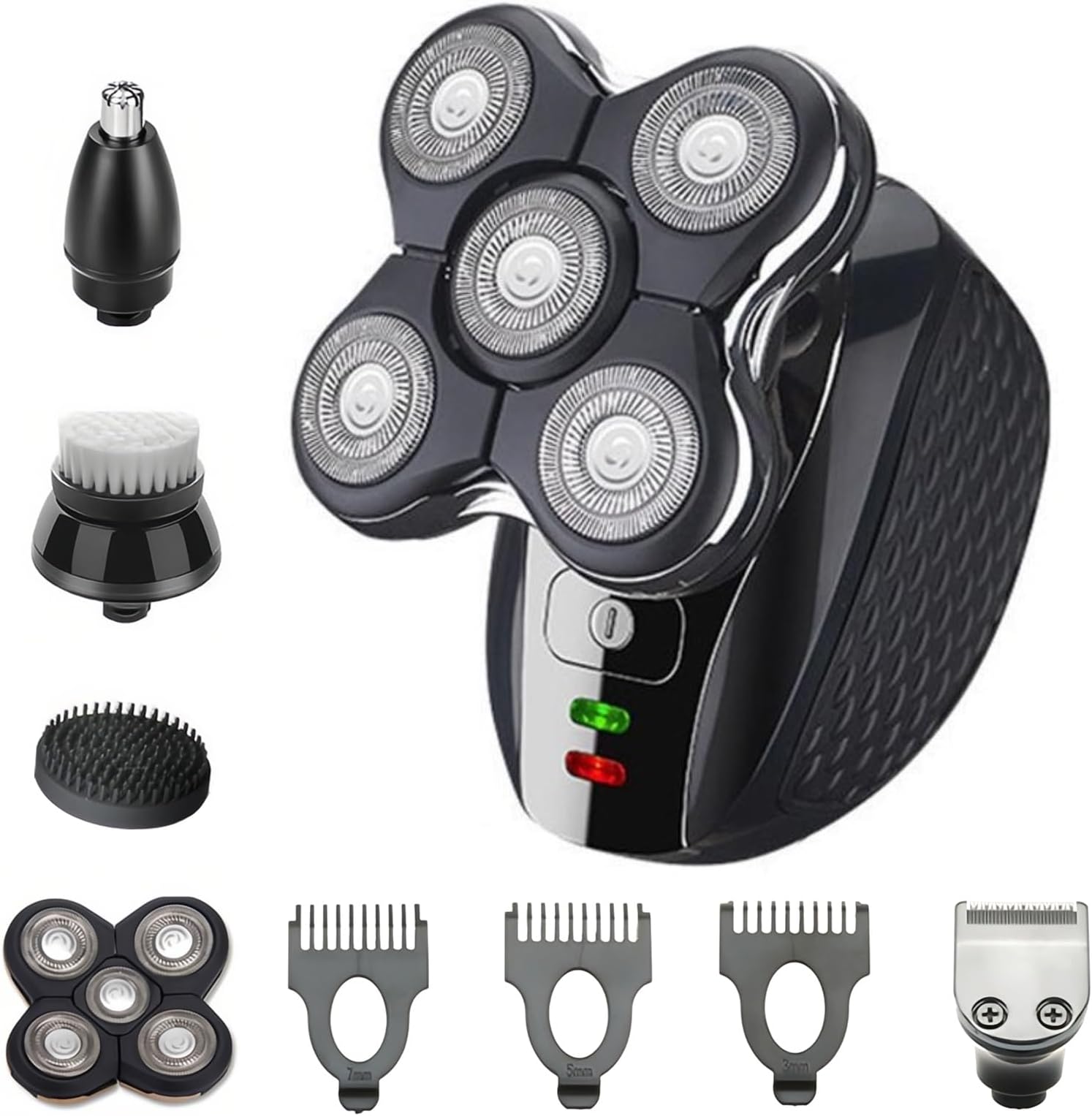 Amazon.com: Skull Shavers for Men, Head Shavers for Bald Men, 5 in 1 ...
