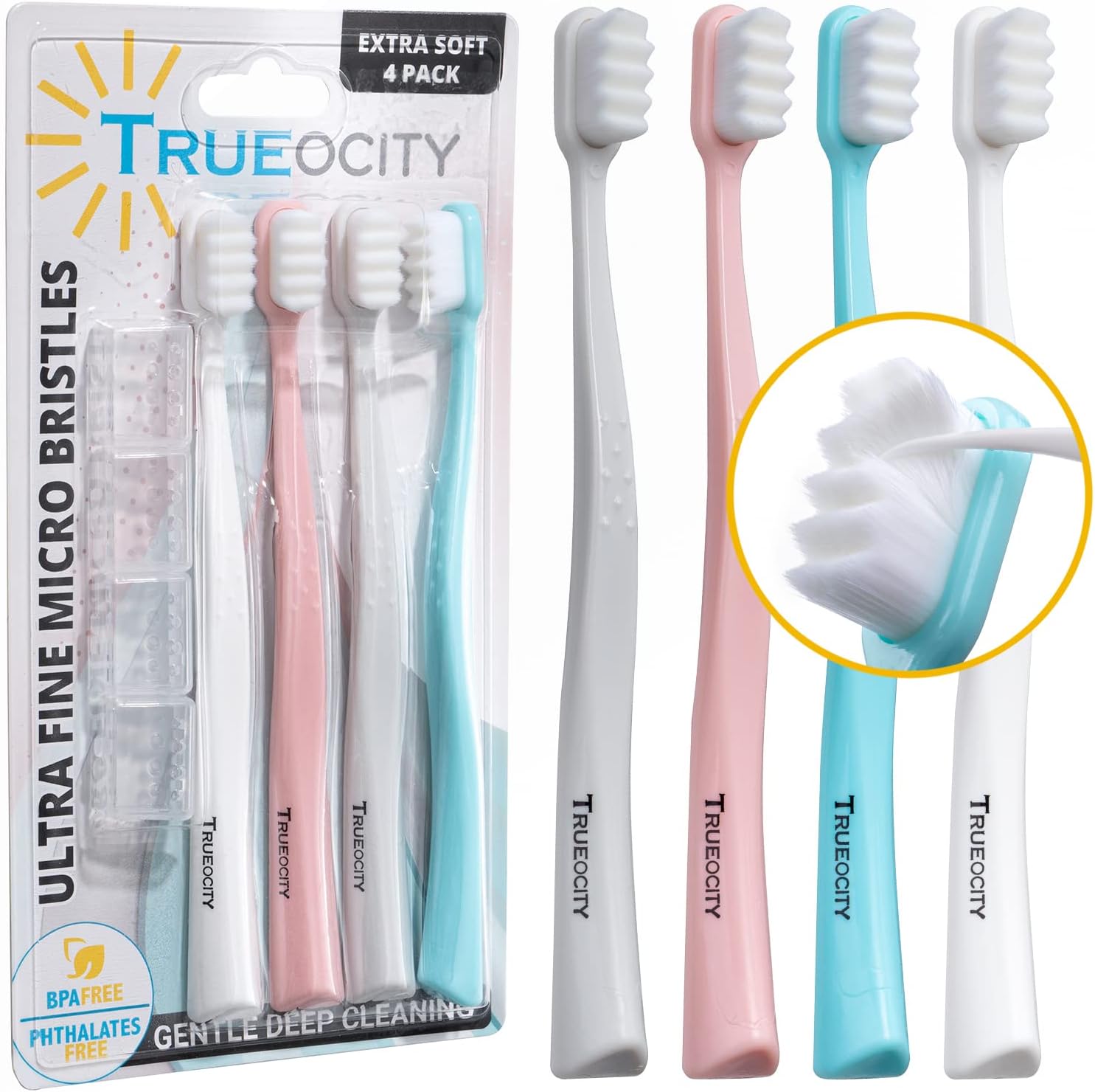 Amazon.com : NIMBUS Extra Soft Toothbrushes (Regular Size Head ...