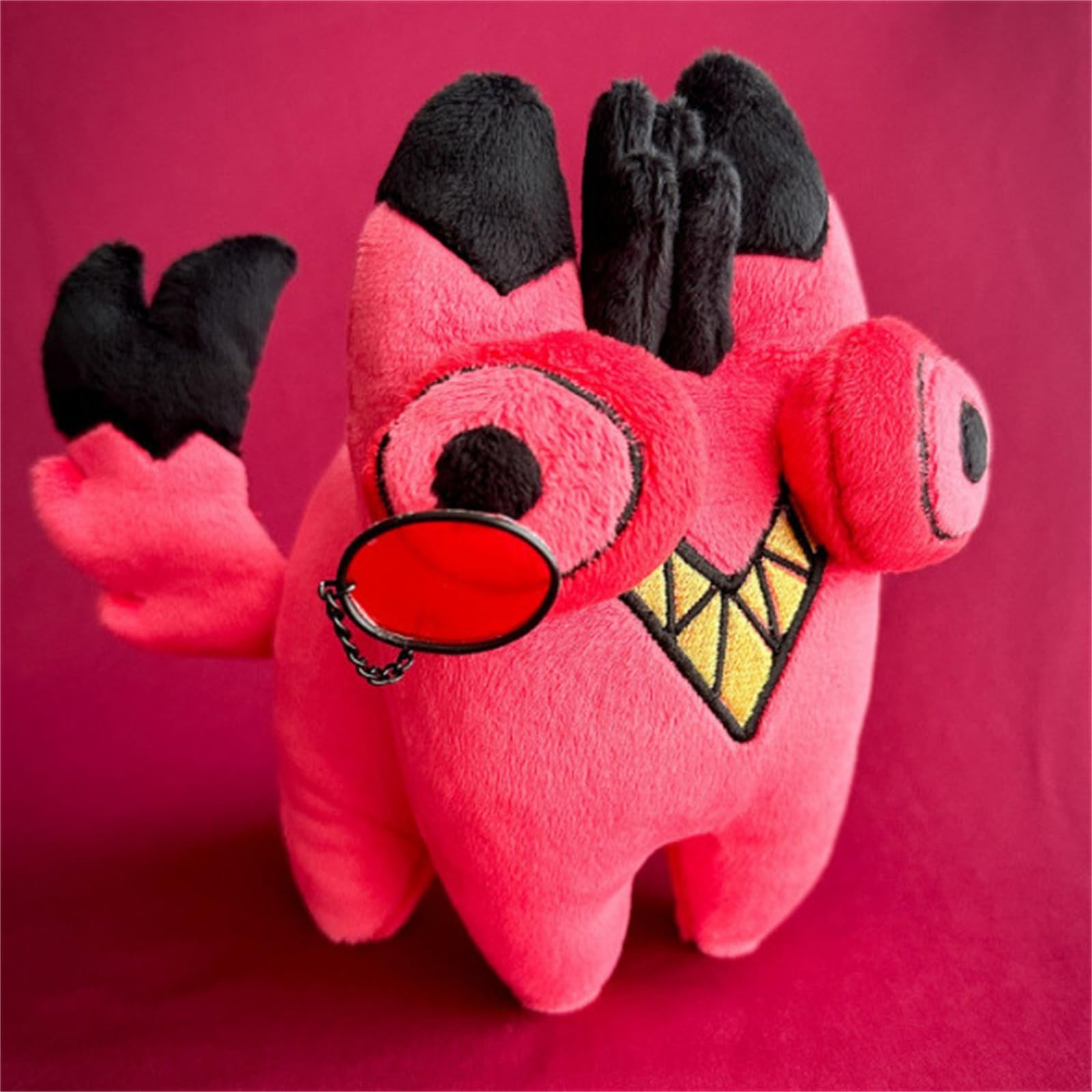 Buy 2024 Hazbin Hotel Plush, Cat Alastor Plush, Cursed Cat Alastor ...