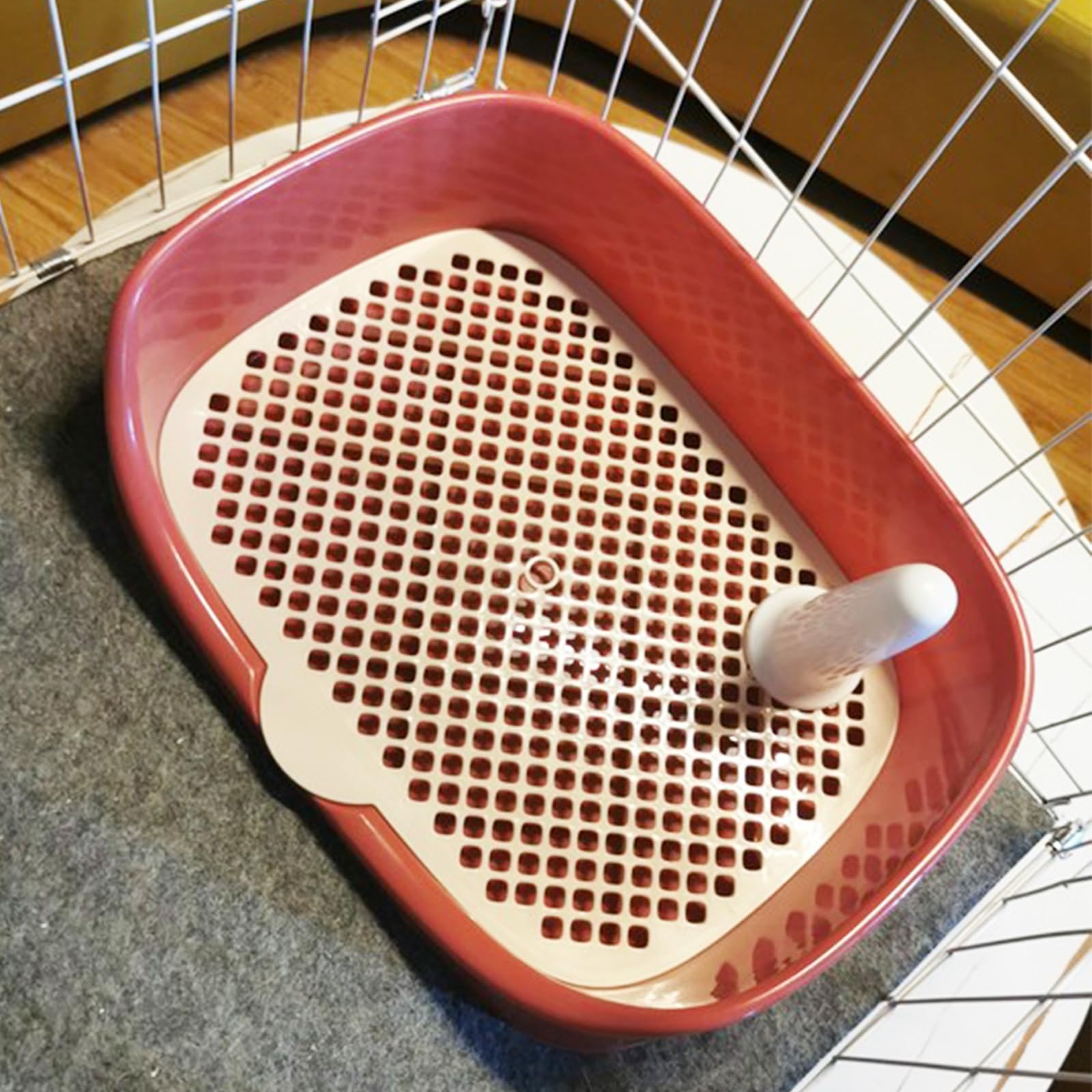 Snapklik.com : Tfwadmx Rabbit Litter Box Guinea Pig Litter Box Pet ...