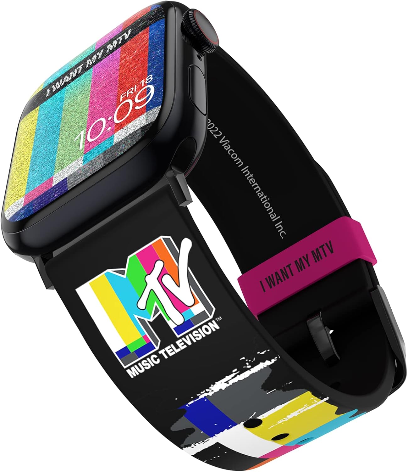Amazon.com: MTV Rewind Smartwatch Band - Officially Licensed ...