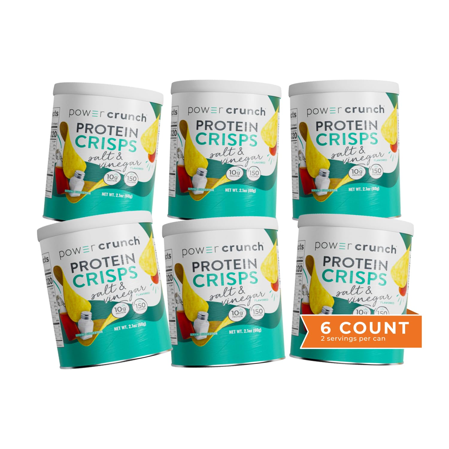 Amazon.com : Power Crunch Protein CRISPS, a Potato Style Protein Chip ...