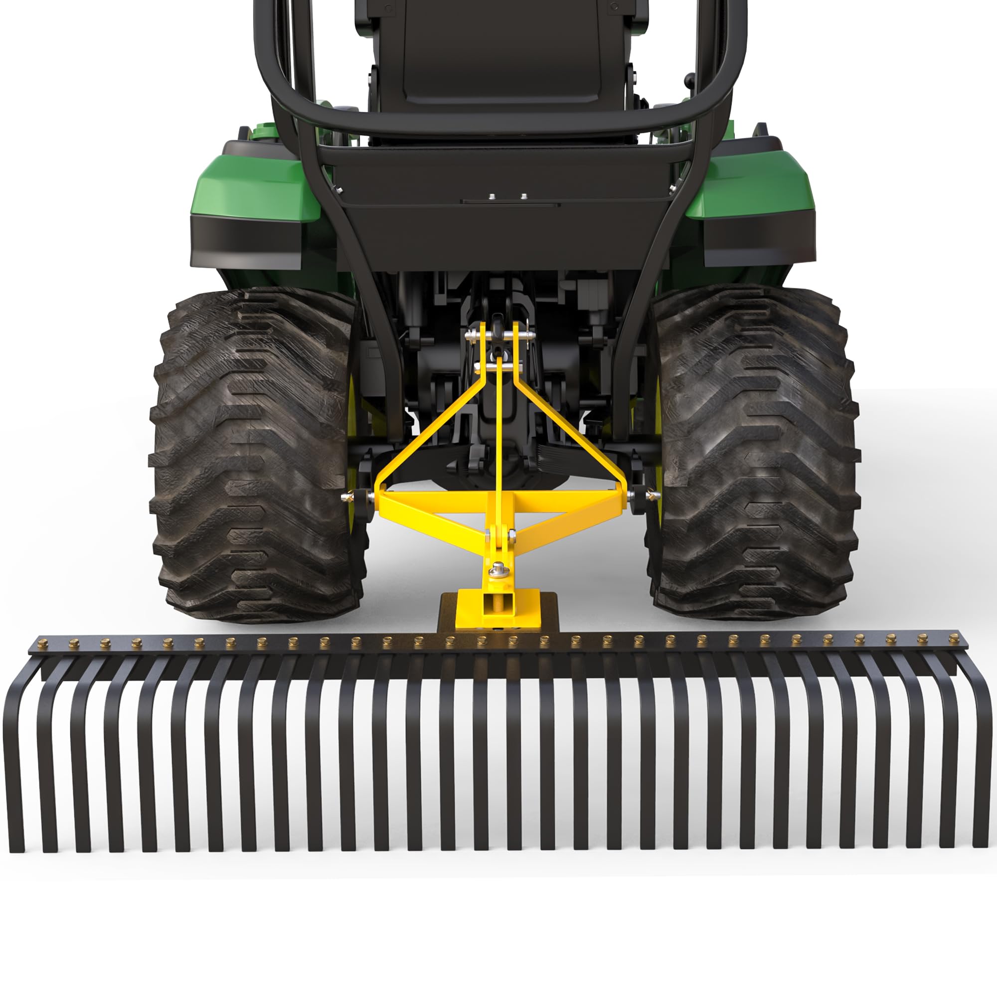 Amazon.com : AUTOSAVER88 3 Point Rake for Tractor, Landscape Rake with ...