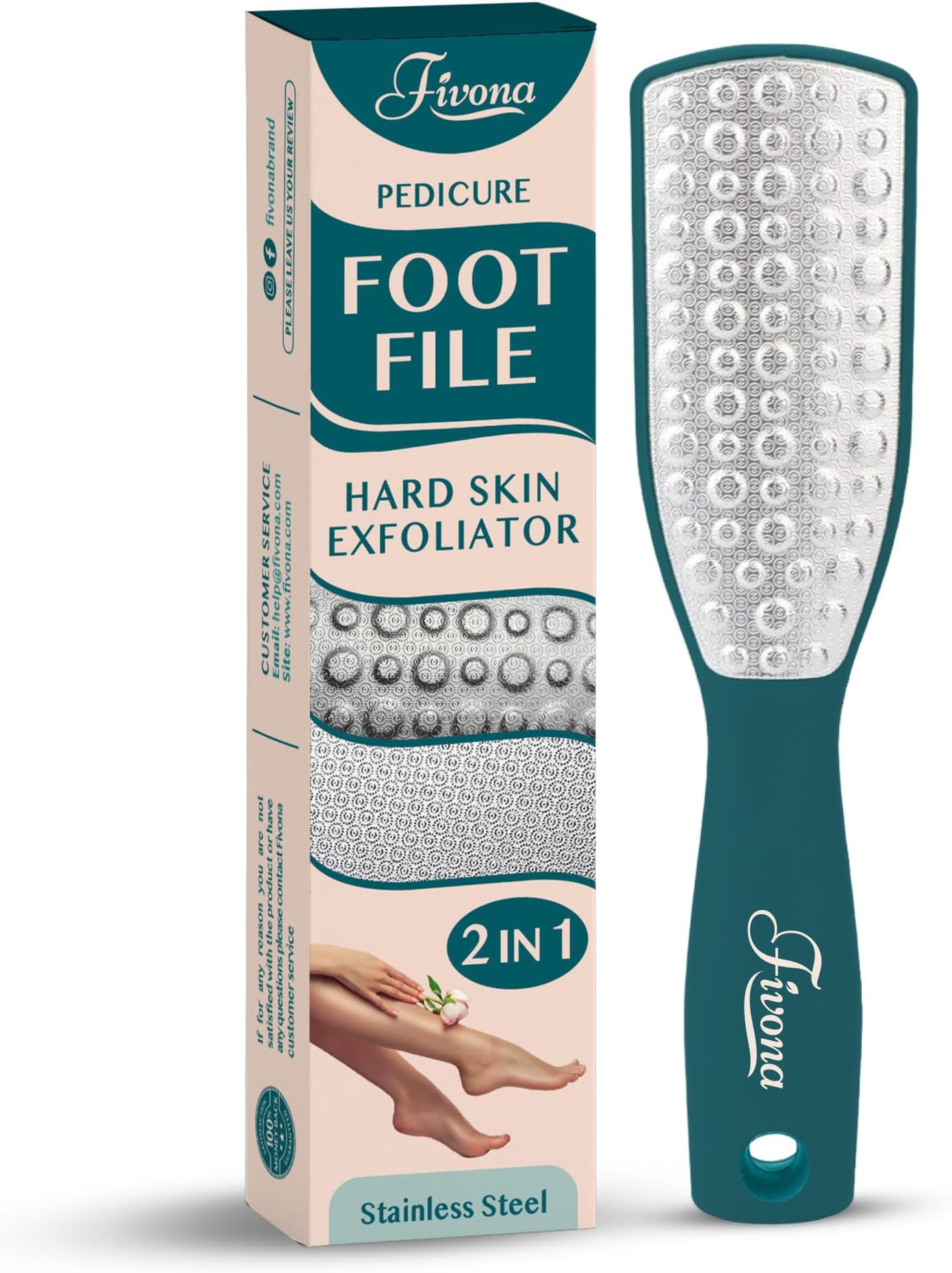 Amazon.com : Made in Germany Double Sided Foot File Callus Remover ...