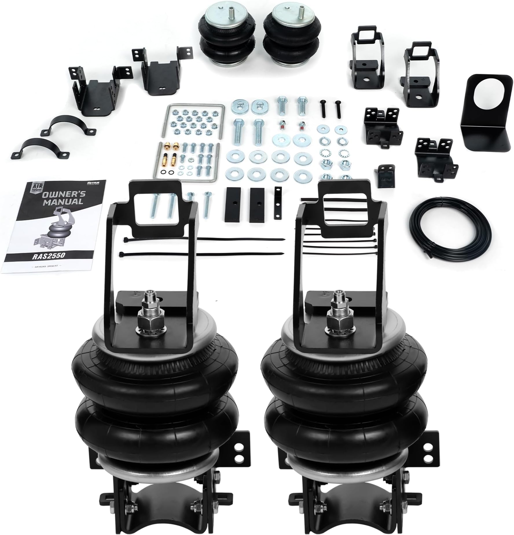 Amazon.com: Bicos W217602550 Air Bag Helper Spring Suspension Kit Fits ...