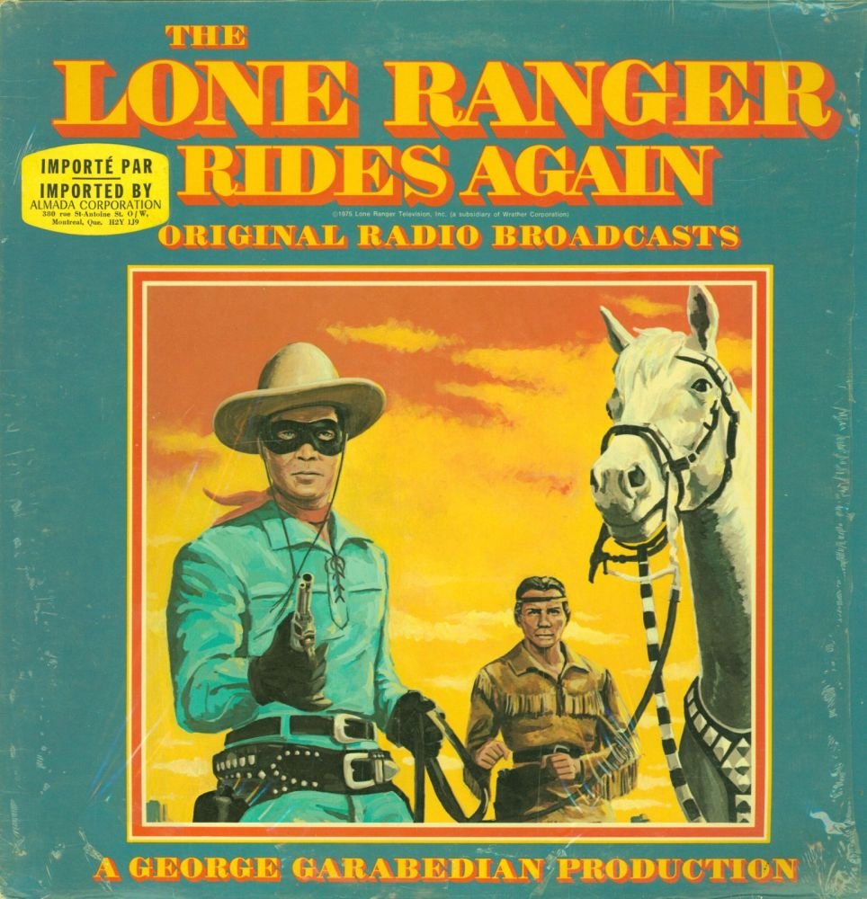 Amazon.com: Original Radio Broadcasts - The Lone Ranger Rides Again ...