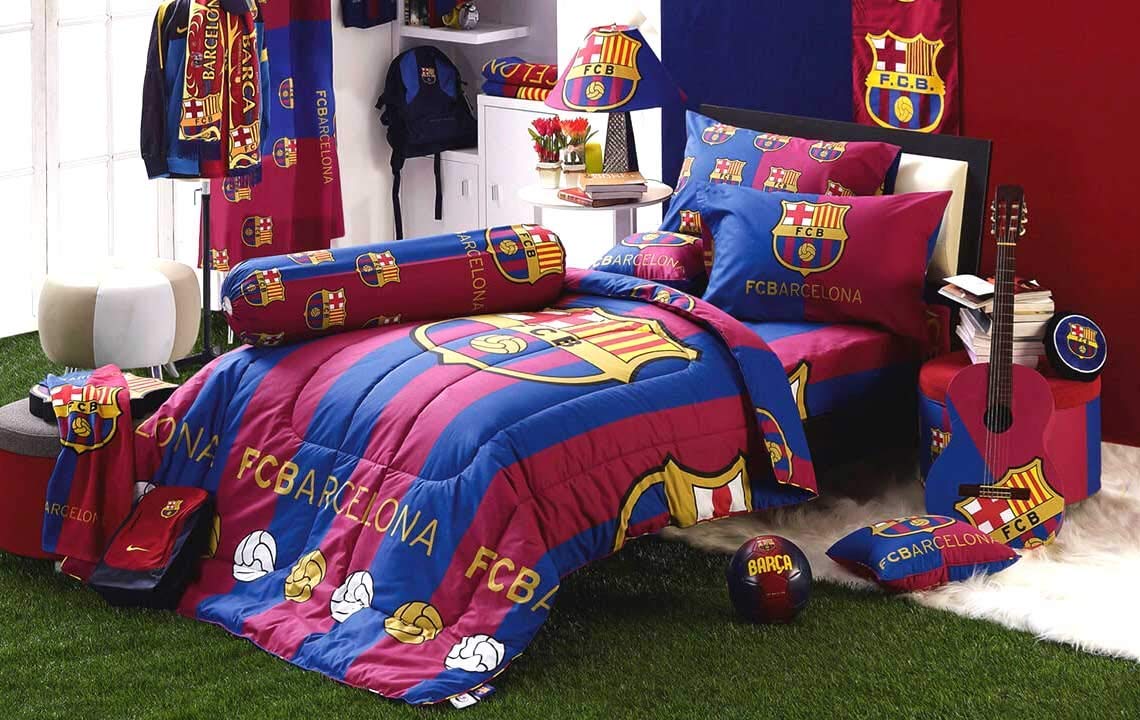 Barcelona Soccer Suplies Bed