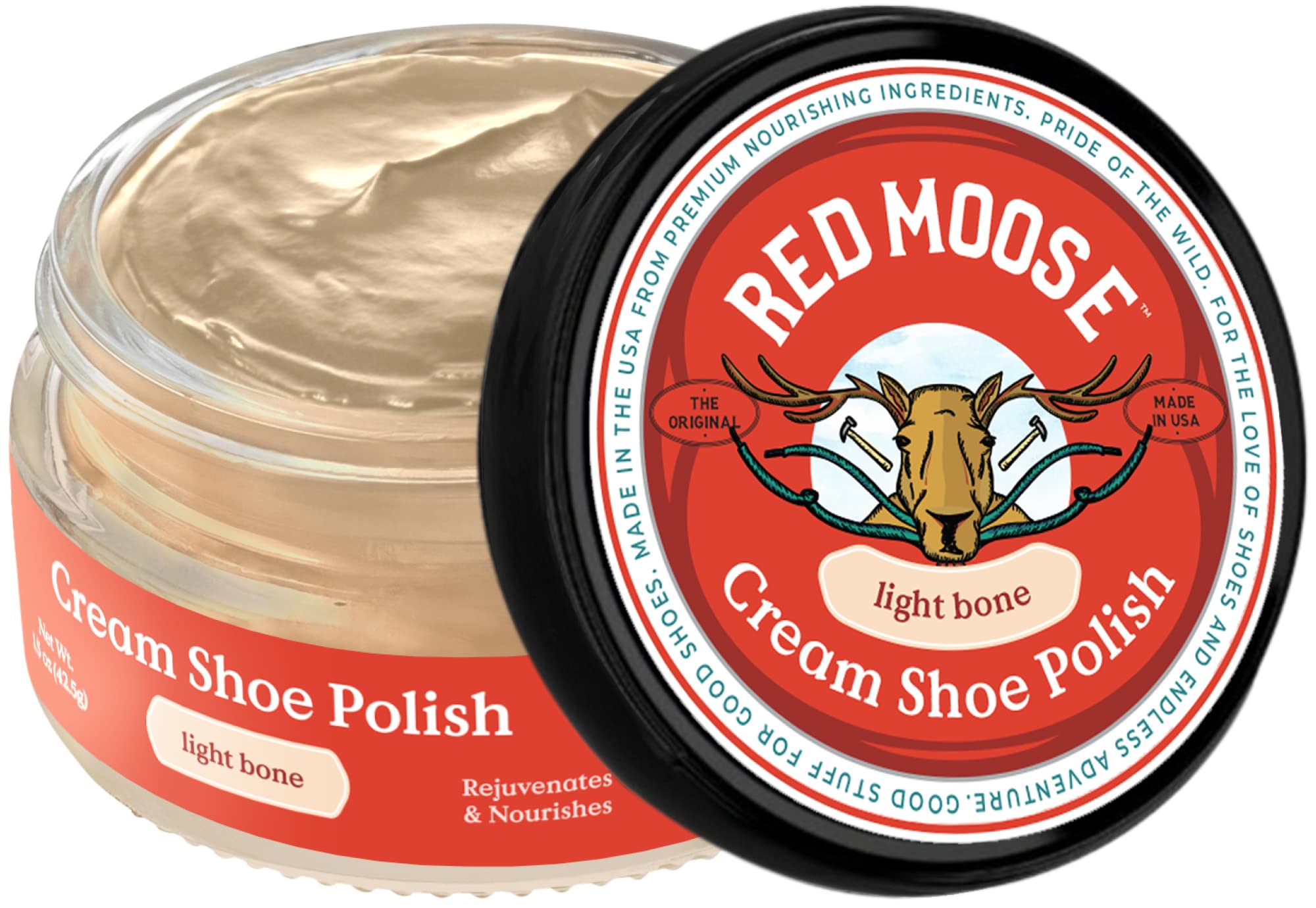 Snapklik.com : Premium Boot And Shoe Cream Polish Light Bone