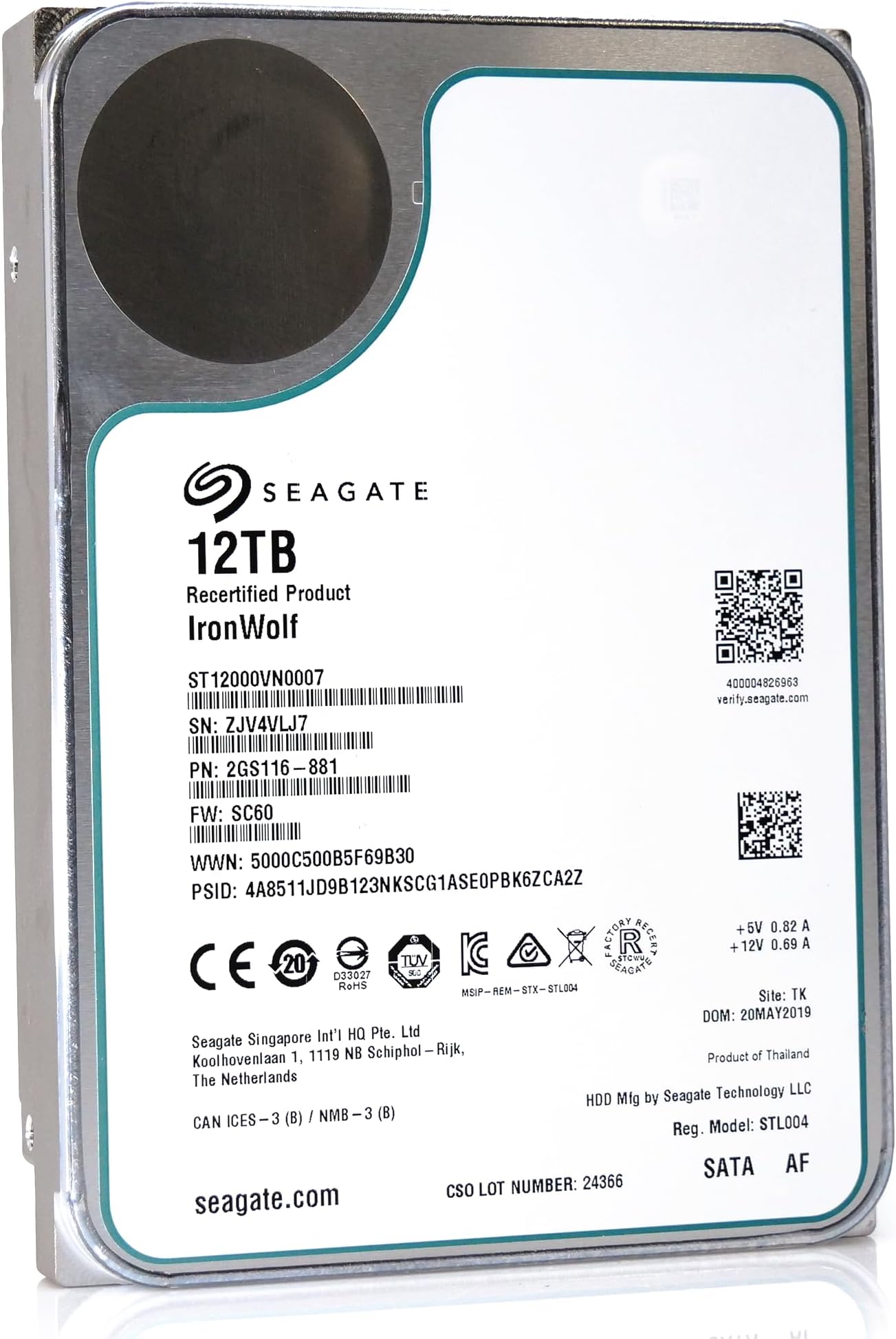 Amazon.com: Seagate IronWolf ST6000VN001 6 TB Hard Drive - 3.5 ...