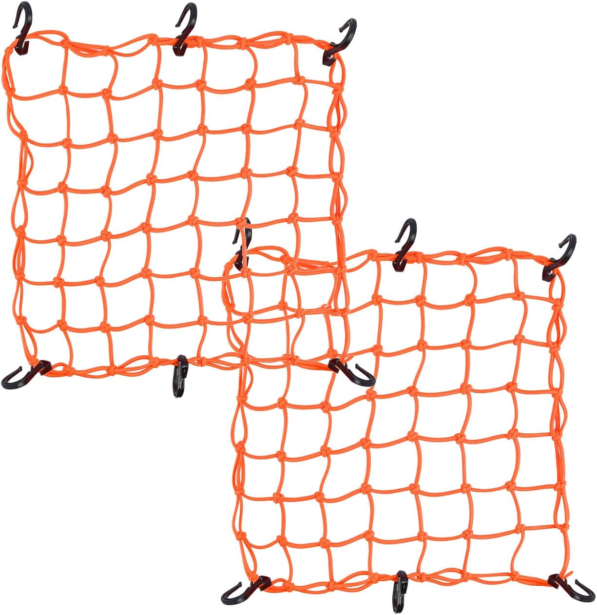 Amazon.com: Small Cargo Net-15"x15" Expands to 30"x30" | Reinforced ...