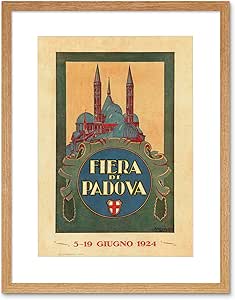 Amazon.com: EXHIBITION CULTURAL FAIR PADOVA ITALY VINTAGE RETRO ADVERT ...
