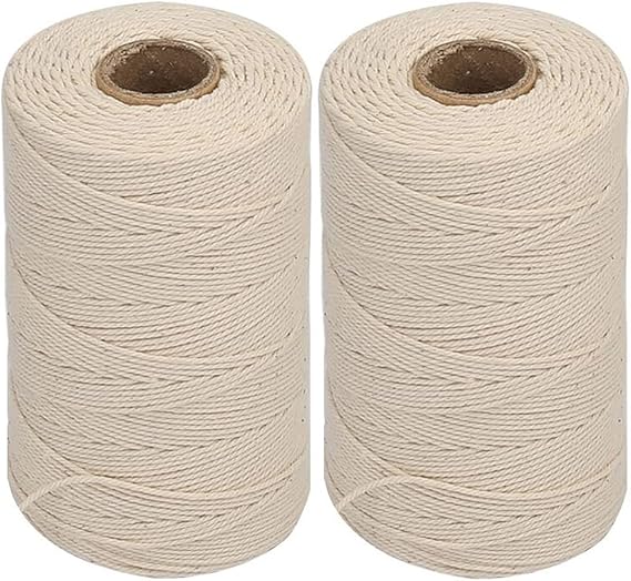 Vivifying Bakers Twine, 2 Pack x 200m 3-lagig Cooking String for Baking ...