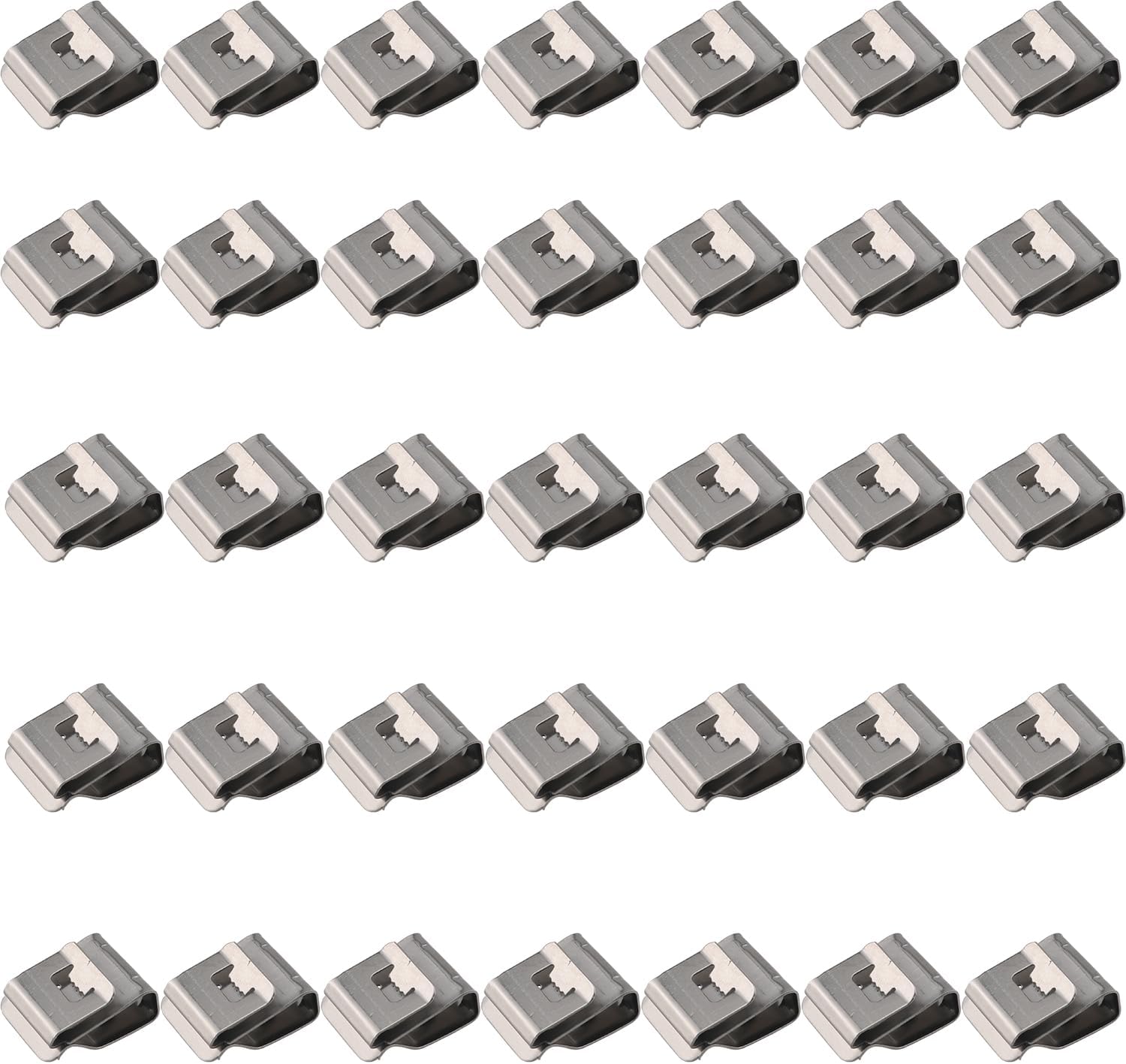 Amazon.com: ZCZQC 40PCS Stainless Steel PV Solar Cable Clips ...