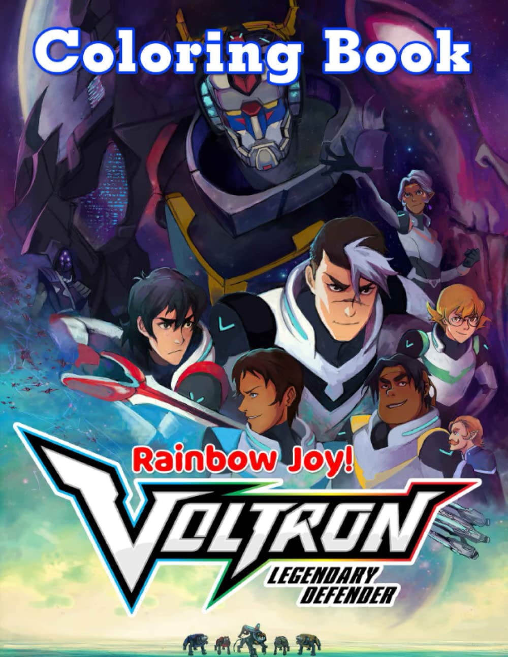 Voltron Legendary Defender Coloring Pages Voltron: Defender Of The