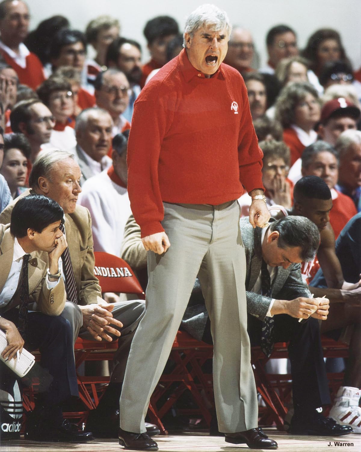 Amazon.com: SPORTSPHOTOSUSA Bobby Knight Indiana Basketball Coach 8x10 ...