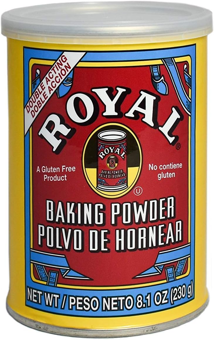 Amazon.com: Royal - Polvo de hornear sin gluten, 8.1 onzas, paquete de ...