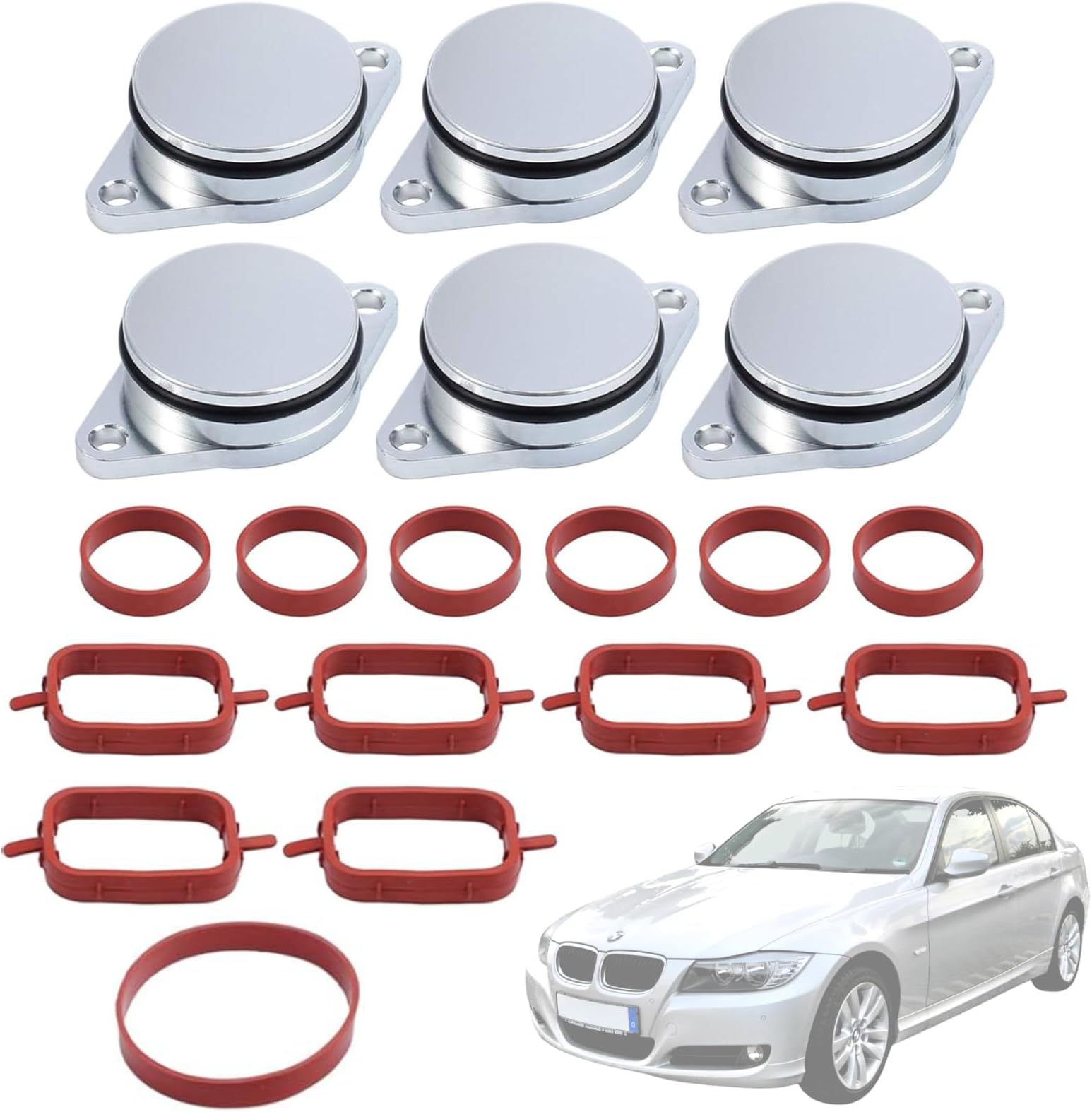 Twowinds - Entstörungssatz 4 Eingangsventile (22mm) + 9 Dichtungen. Vermeiden Sie Motorausfälle ...