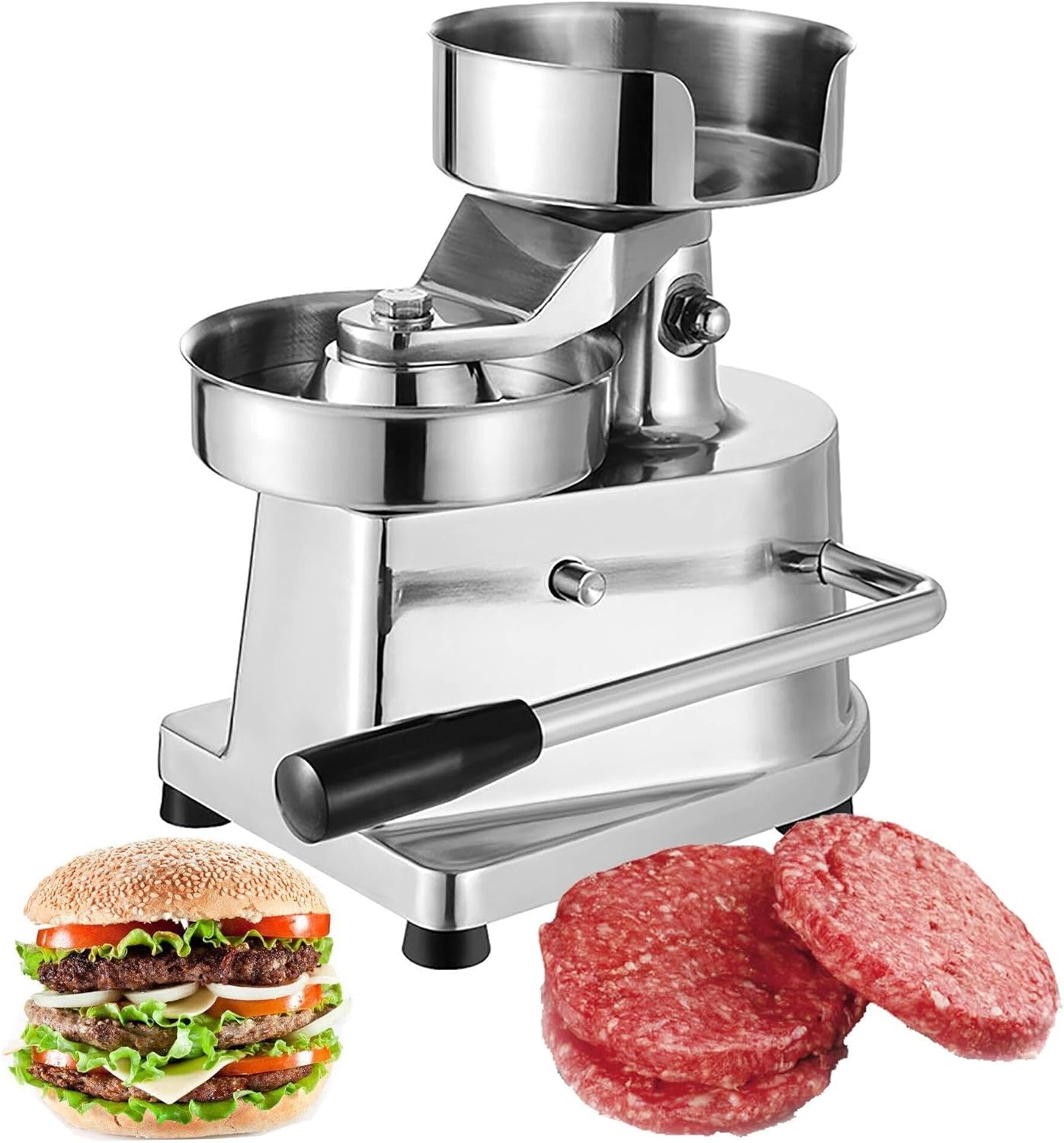5in Manual Burger Forming Machine, Commercial Hamburger Patty Maker ...