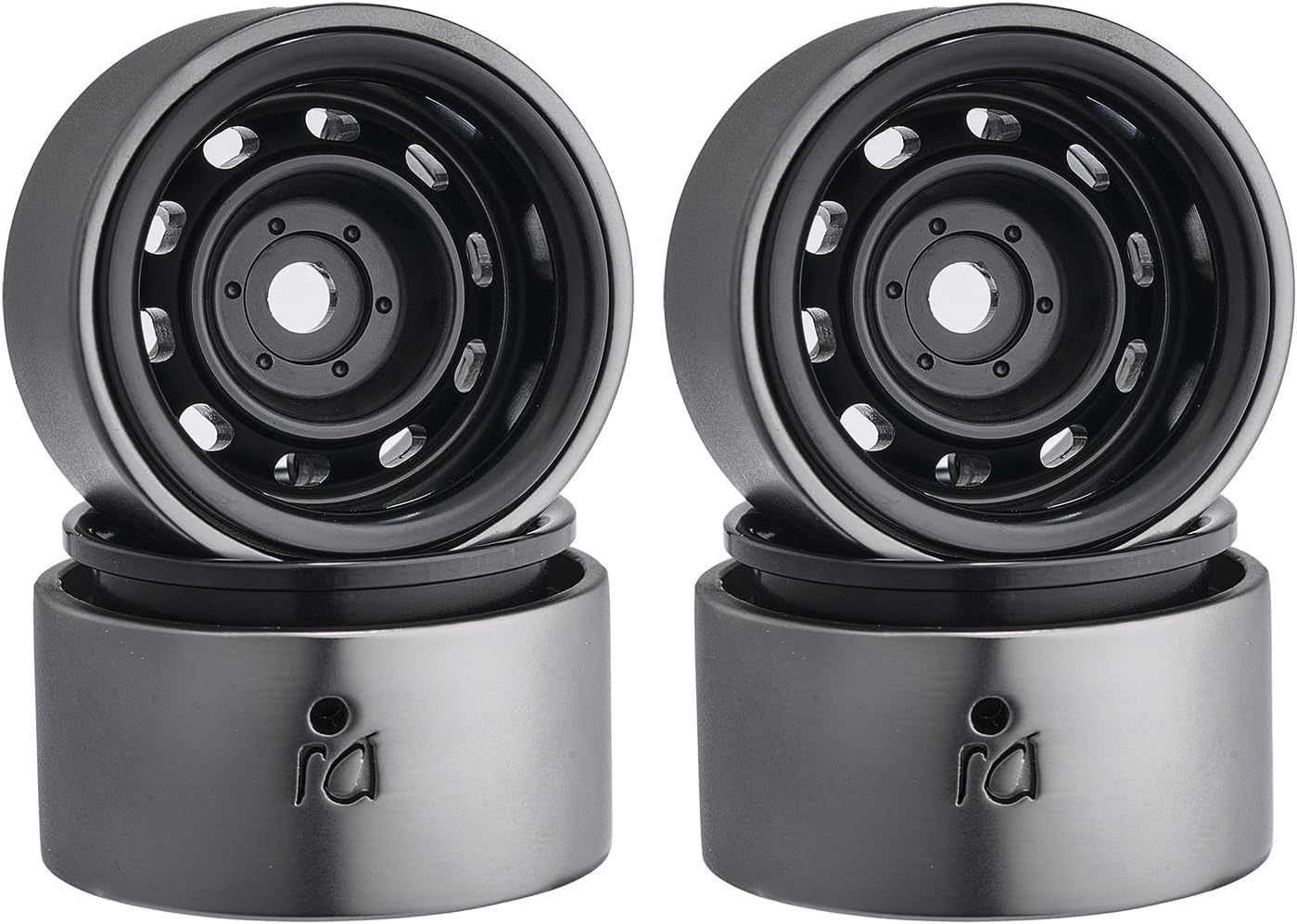 Amazon.com: TREAL 1.0 Beadlock Wheels 12 Spokes Classic Rims (4P) for ...
