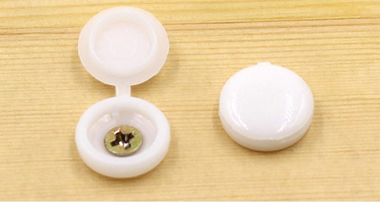 Flanker™ 100 Pcs Snap Buttons Screw Caps Plastic Furniture Exterior ...