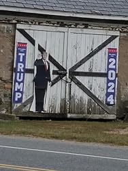 Amazon.com: 6 feet Donald Trump Stand Up | Cardboard Cutout | Life Size ...