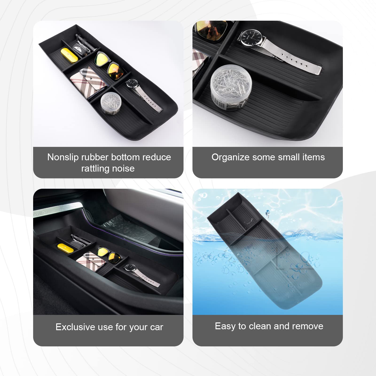 Snapklik.com : For 2023-2025 Cadillac Lyriq Center Console Organizer ...