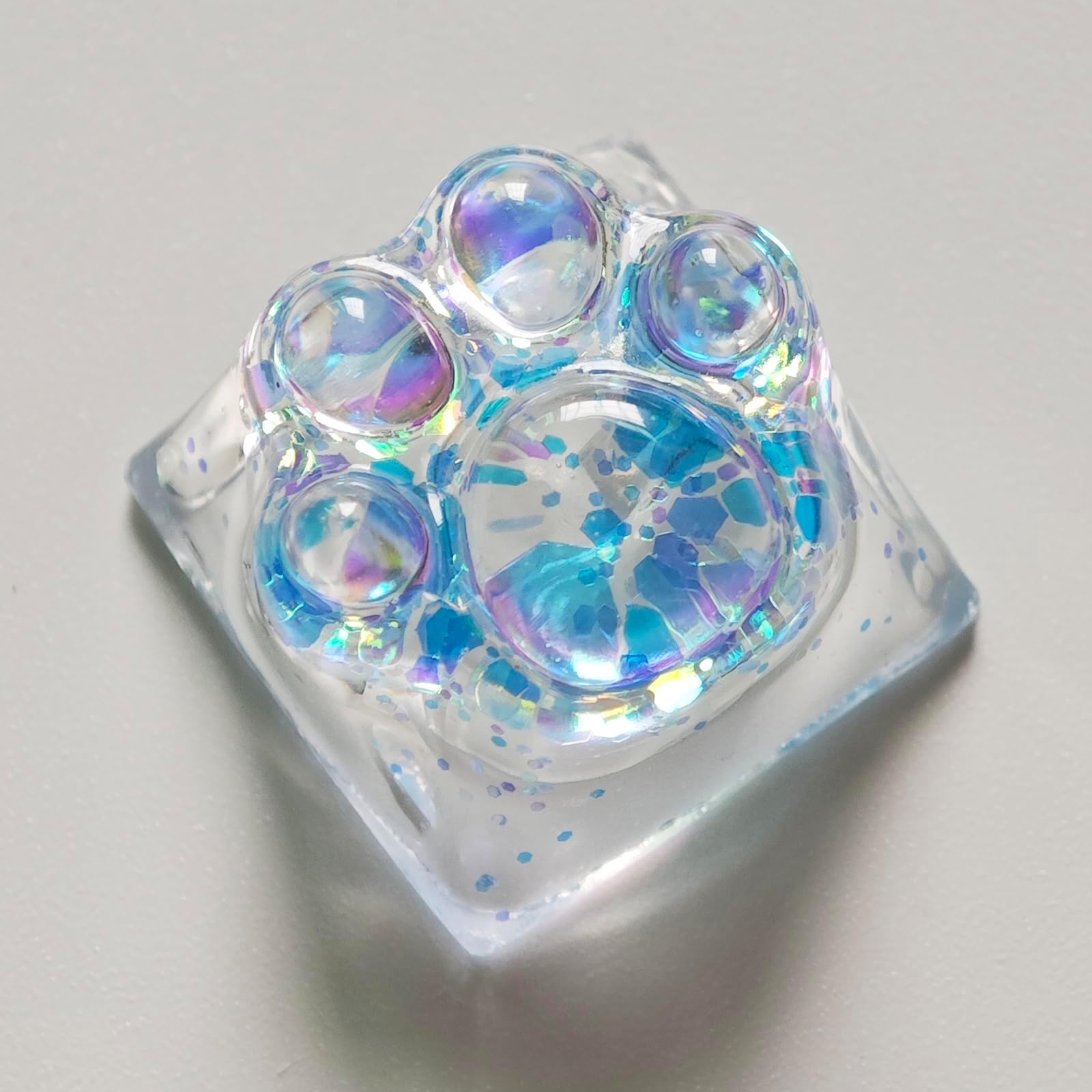 Amazon.com: Elacgap Cat Claw Keycap Cute Drip Glue Backlight Keycaps ...